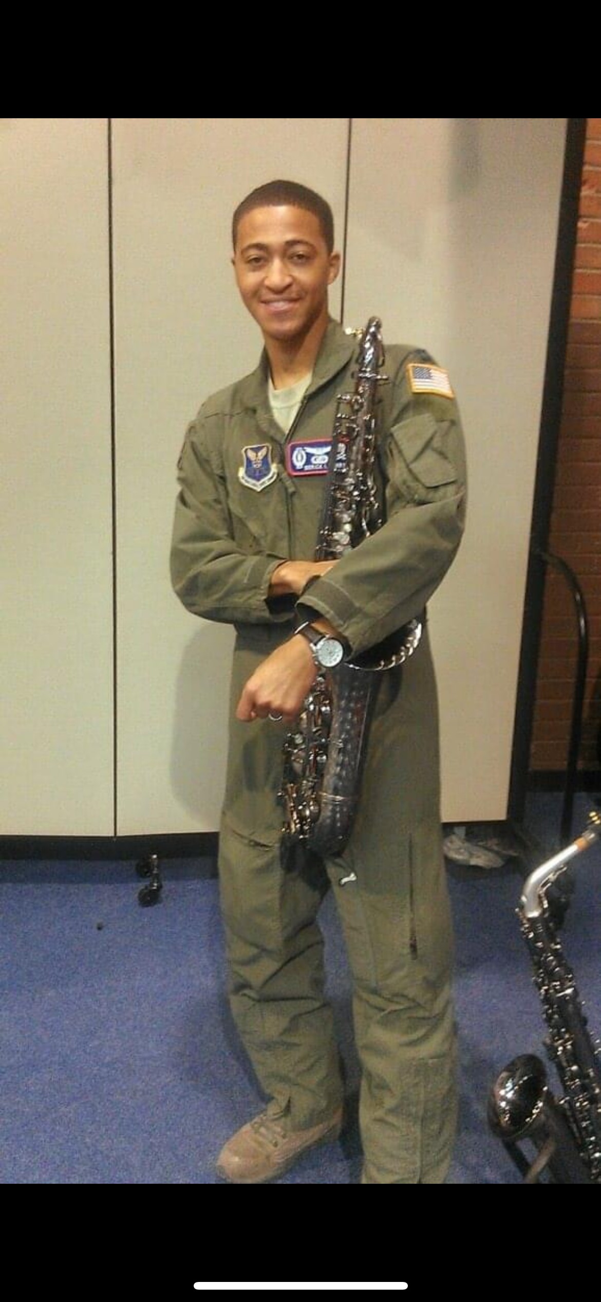 A Guardian and His Saxophone > Vandenberg Space Force Base > Article ...