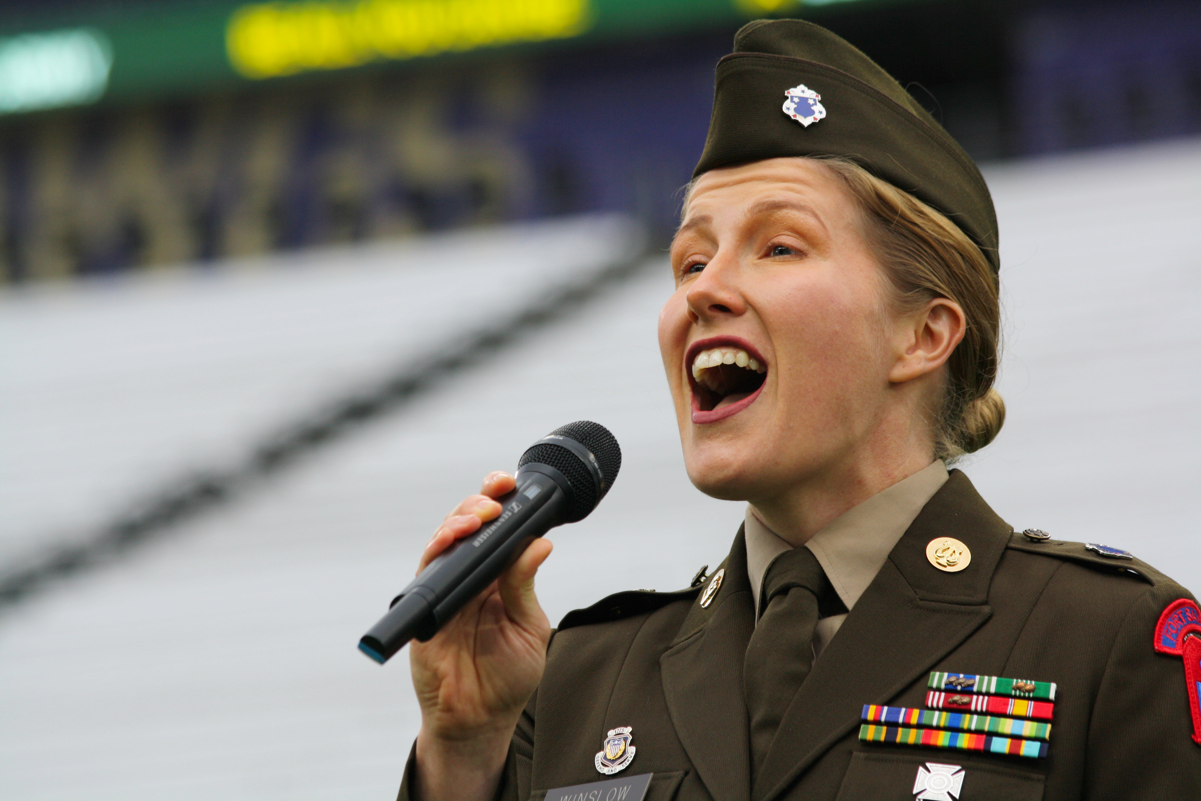 Army provides vocalist the best path to live out her childhood dream ...