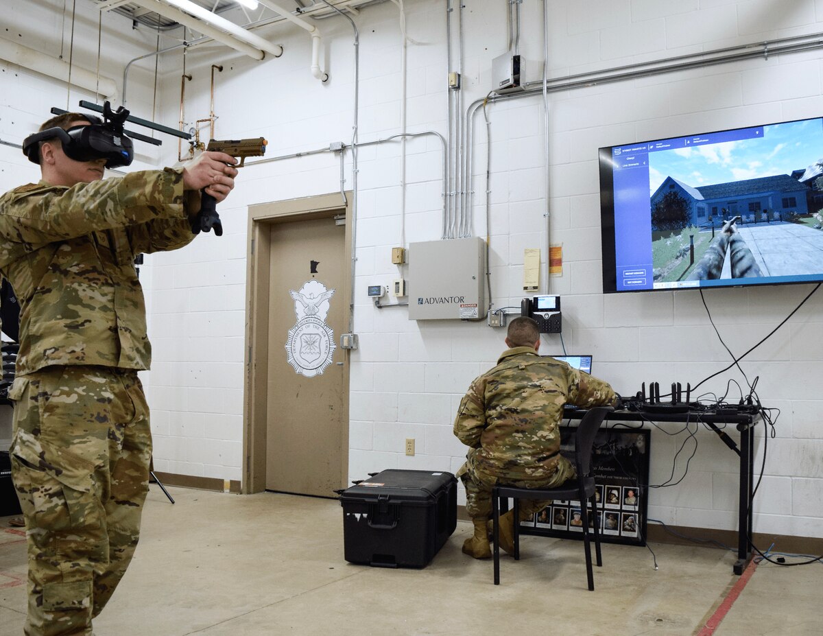 Virtual Reality Training for 133rd Security Forces Squadron > 133rd ...