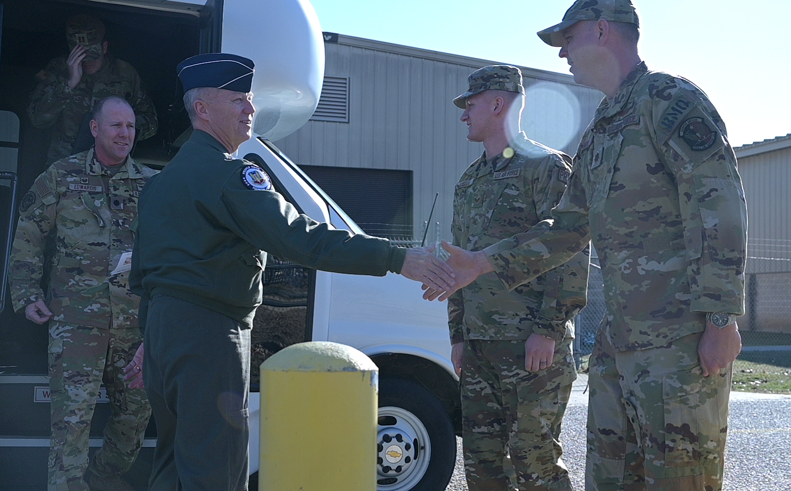 COMACC visits AFCENT Airmen at Shaw AFB > 505th Command and Control Wing > Article Display