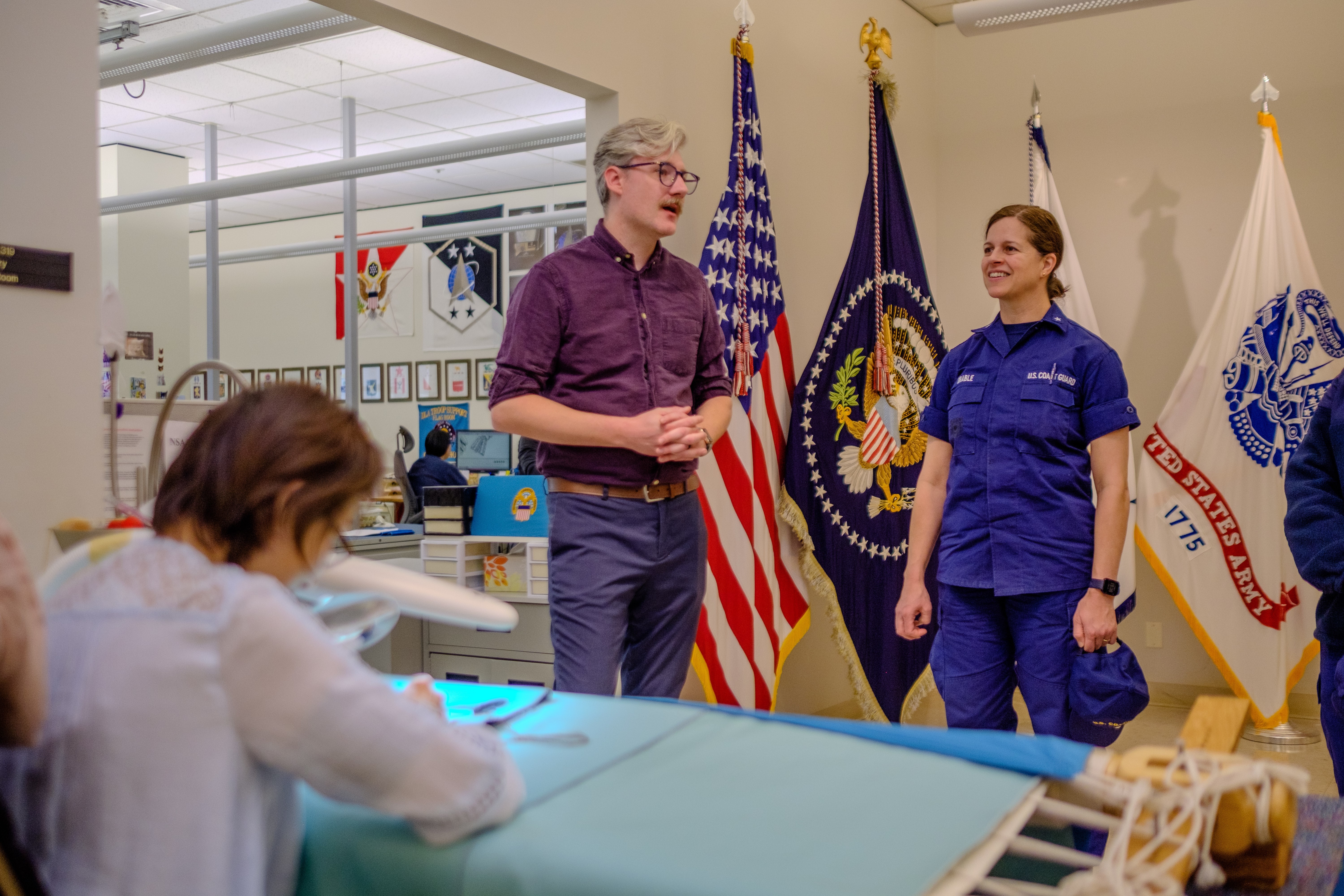 Rear Adm. Amy Grable visits DLA Troop Support > Defense Logistics ...
