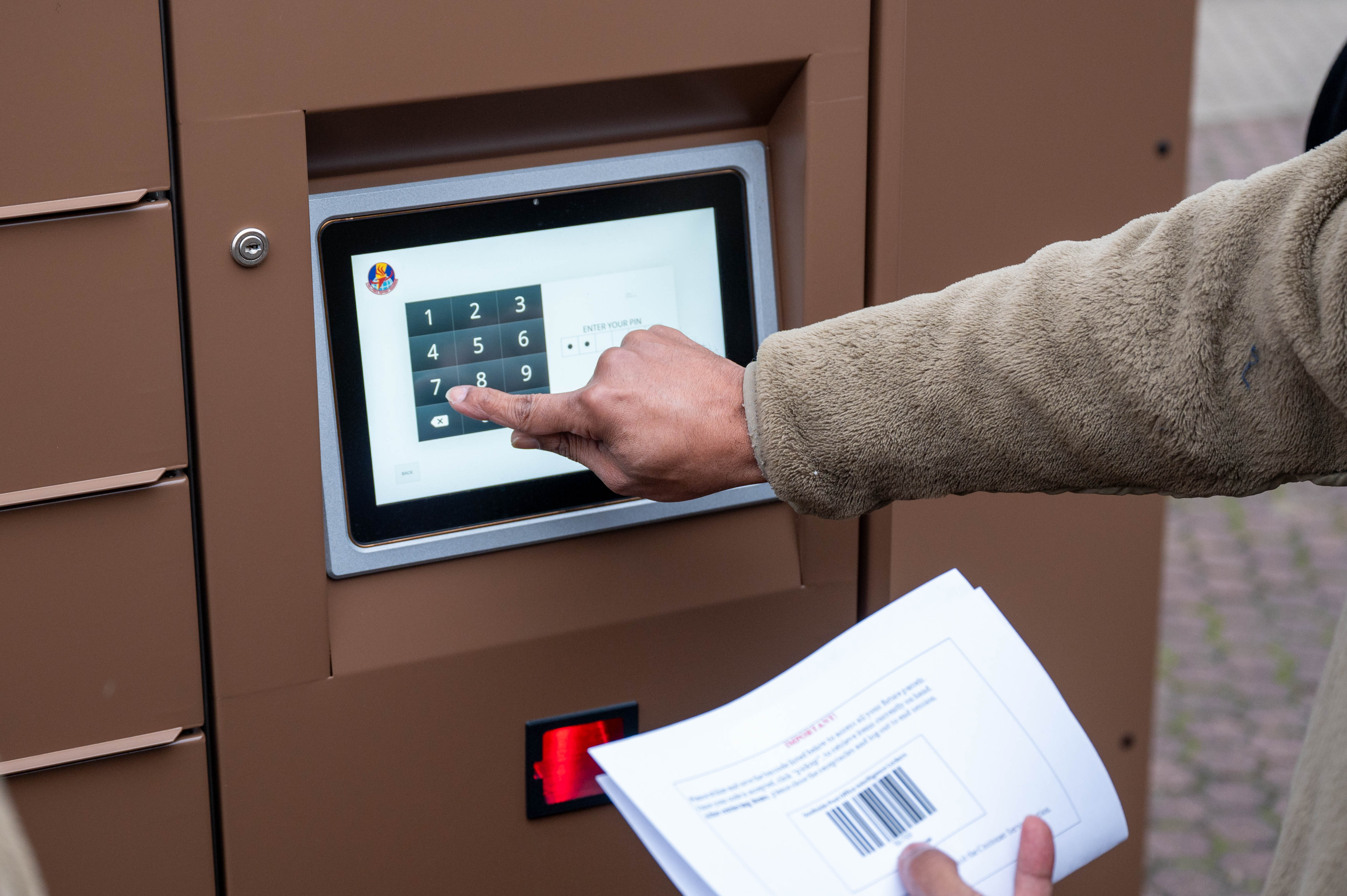 Ribbon cutting marks opening of new intelligent lockers for SSPO ...
