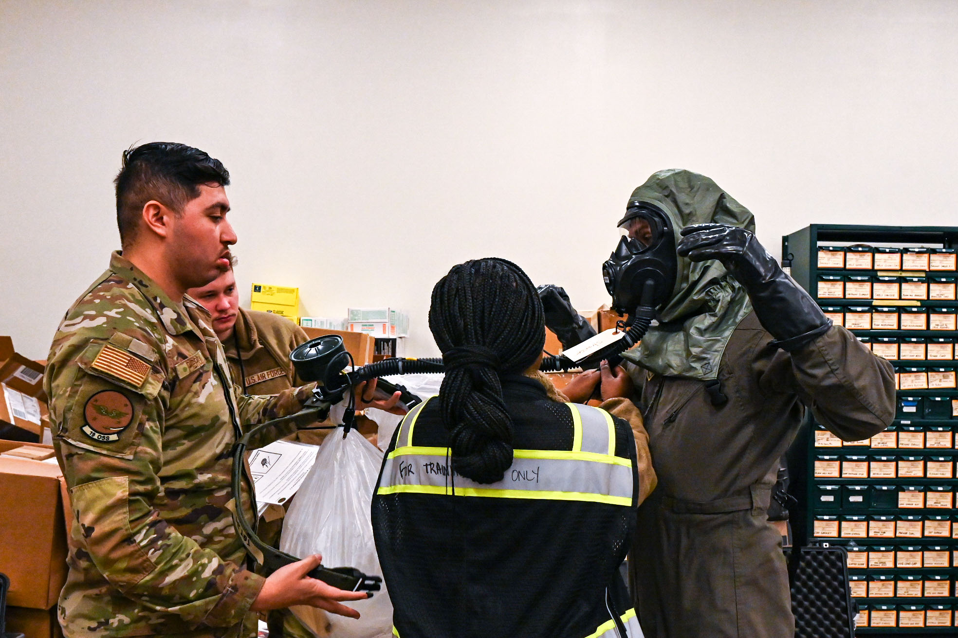19 OSS conducts chemical threat ACCA training > Little Rock Air Force ...