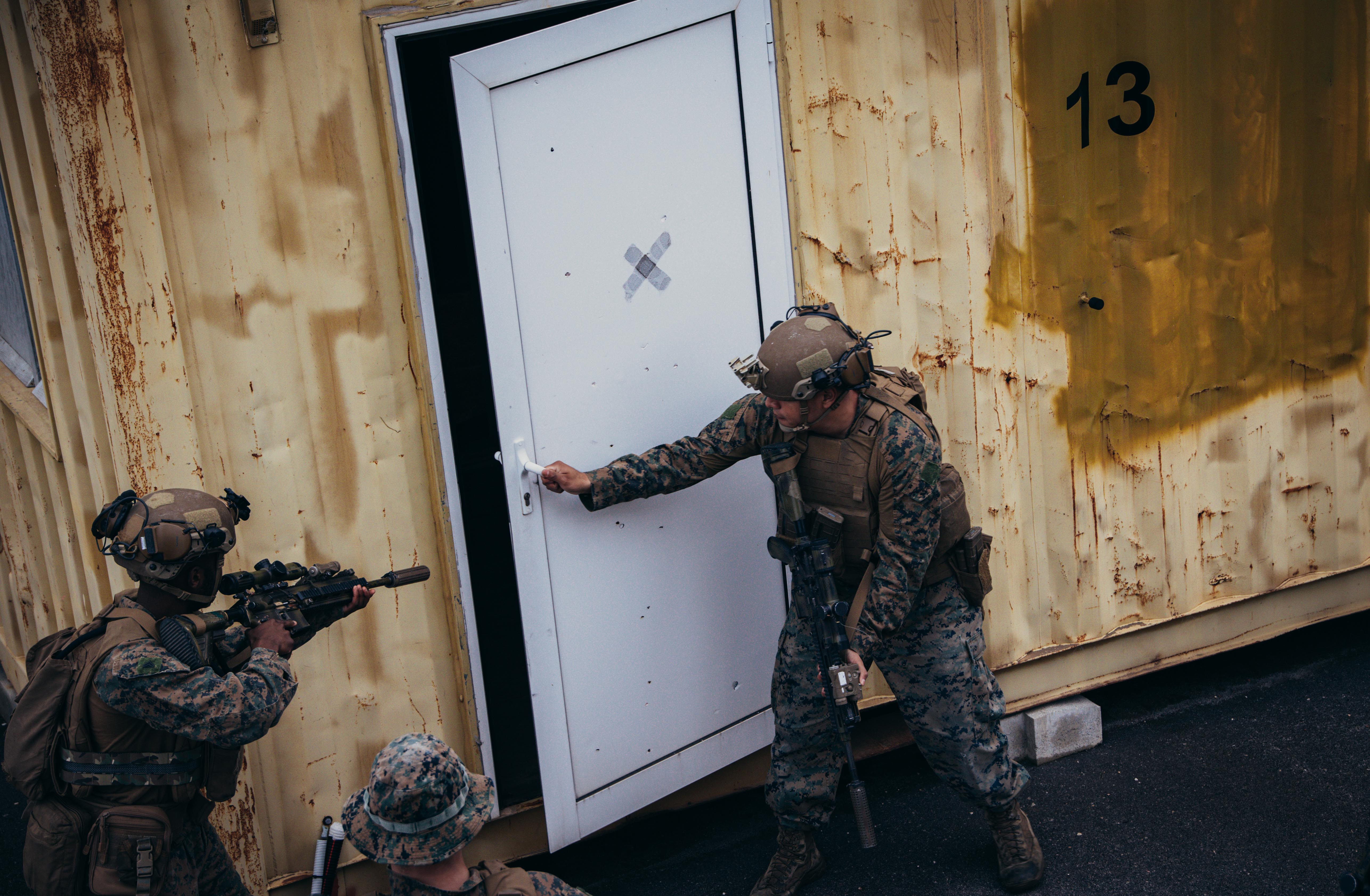 Breach, Cleared, Secured: 26th MEU(SOC) Marines conduct MOUT training ...