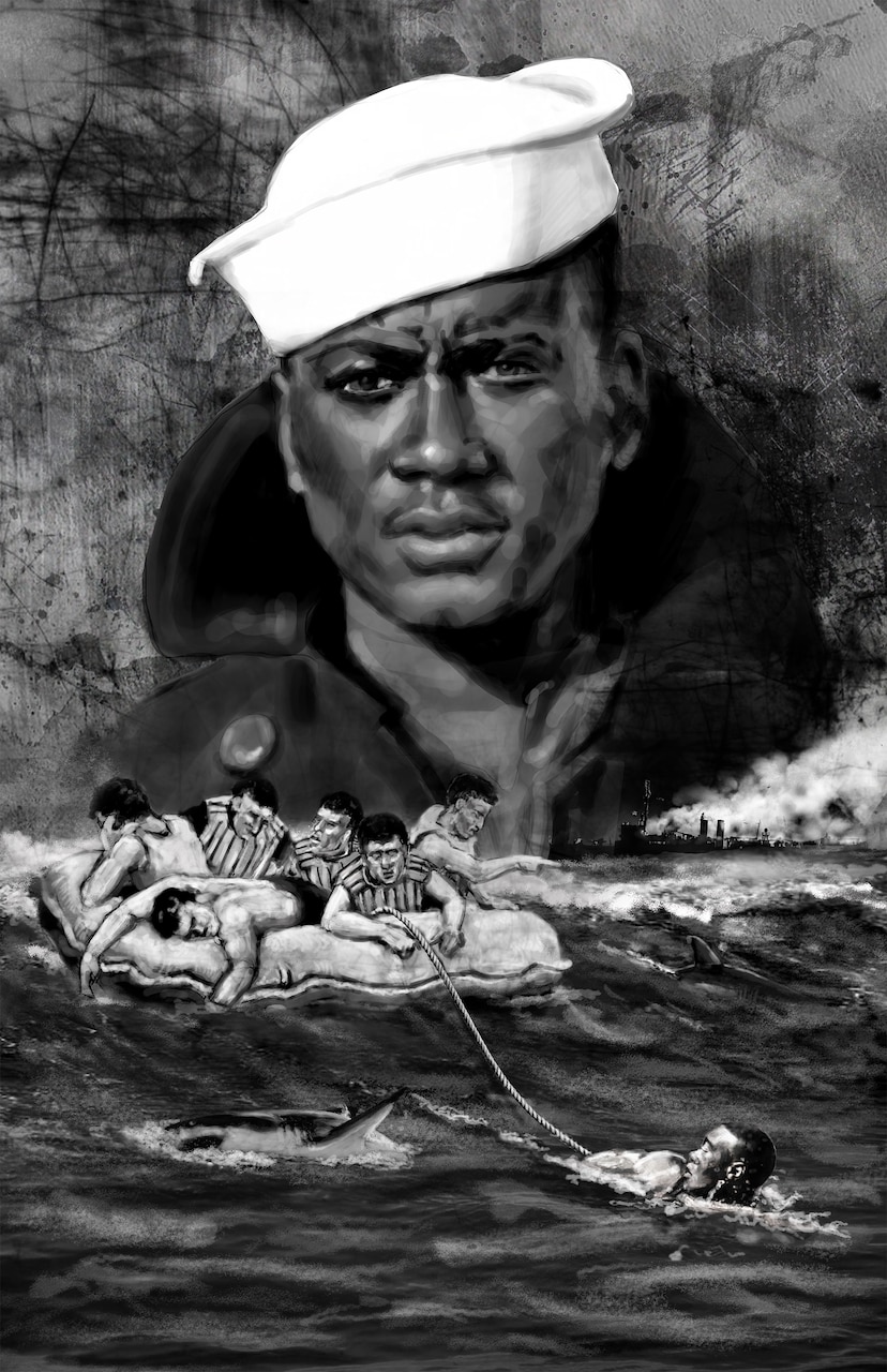 SECNAV Del Toro Names Navy Destroyer for WWII Hero Charles French