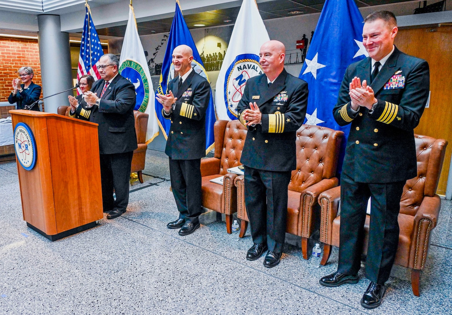 Secretary Del Toro Presides Over Naval Reactors Change of Command ...