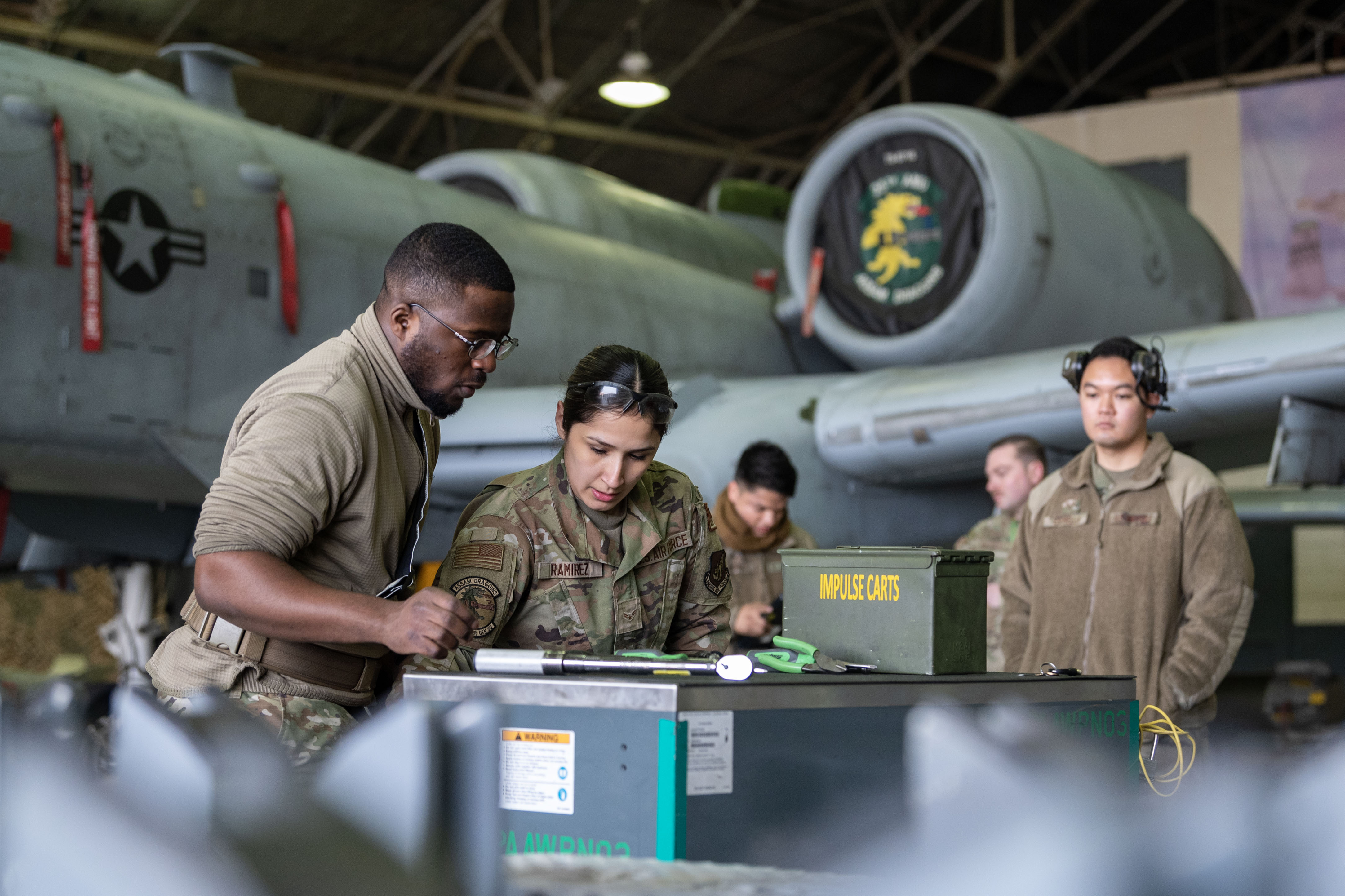 Battle of the maintainers: Osan quarterly FGS load crew competition ...