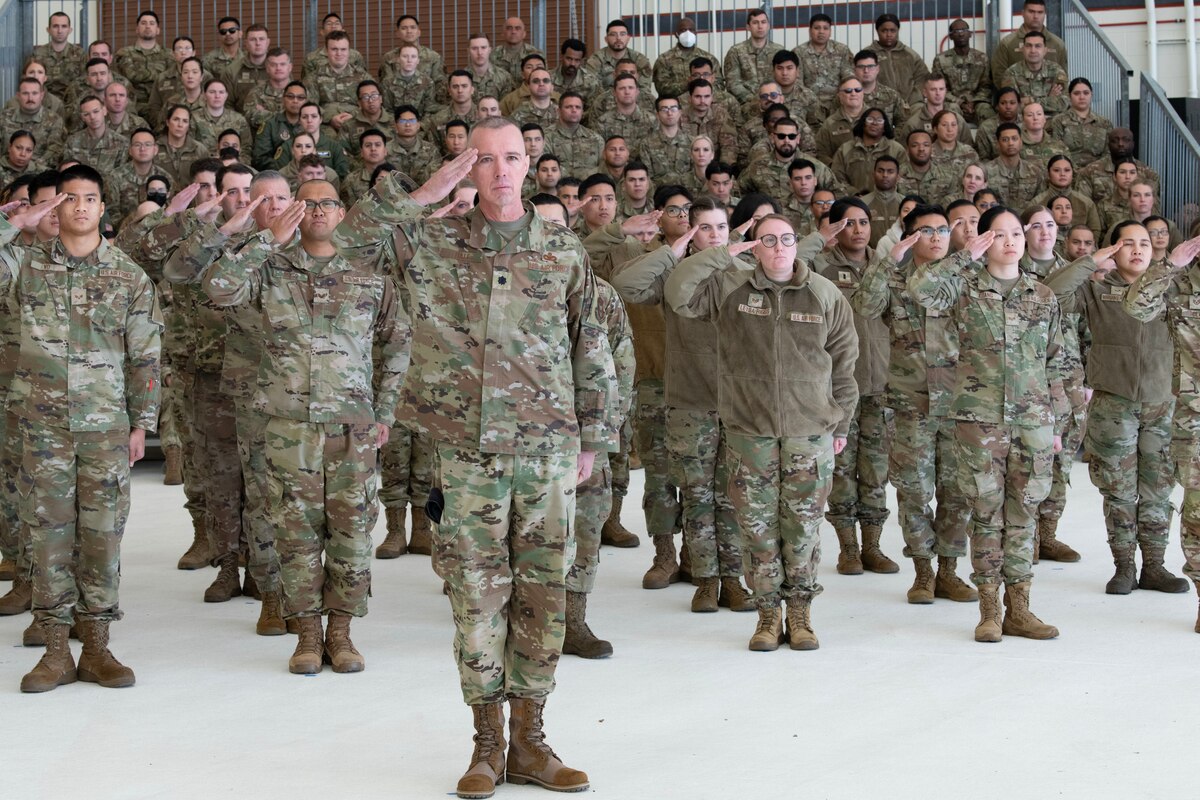 349th AMW Welcomes New Commander > Air Force Reserve Command > News Article