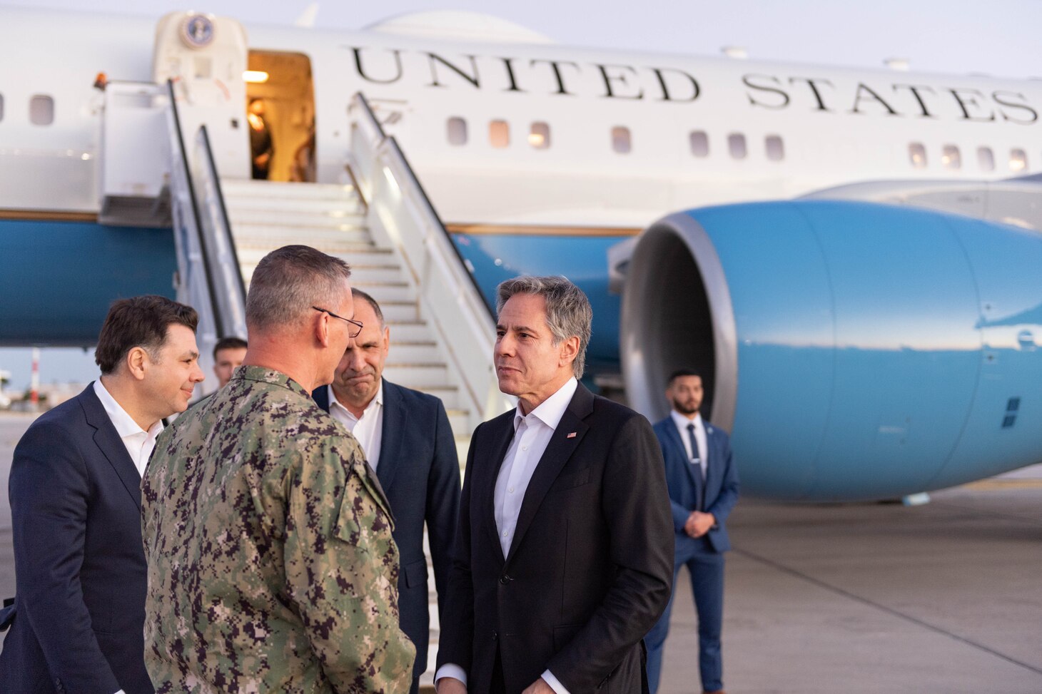 Secretary of State Blinken visits Chania, Crete, Greece > Commander ...