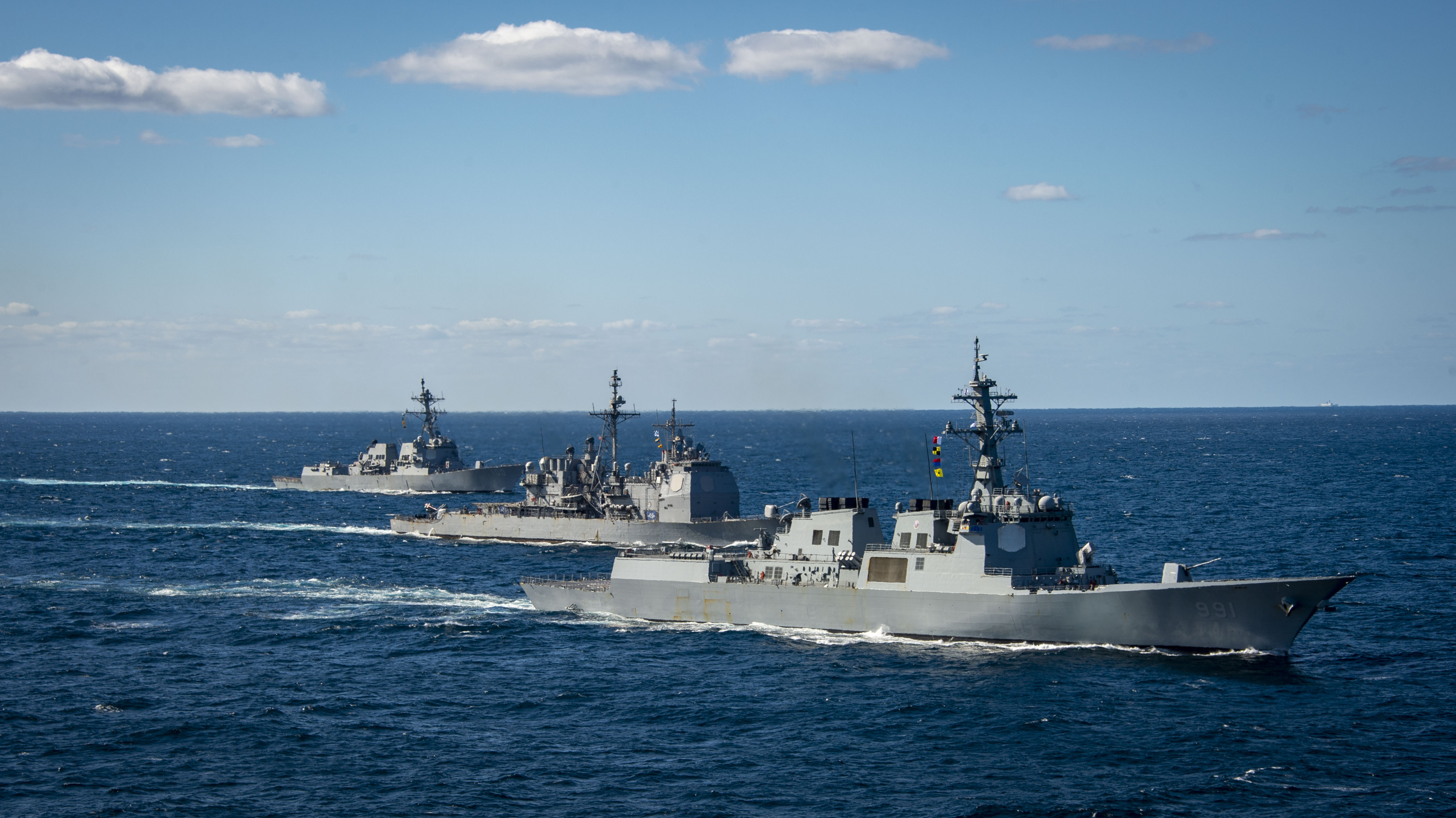 Japan, Republic of Korea, U.S. Navies Partner in Trilateral Maritime ...