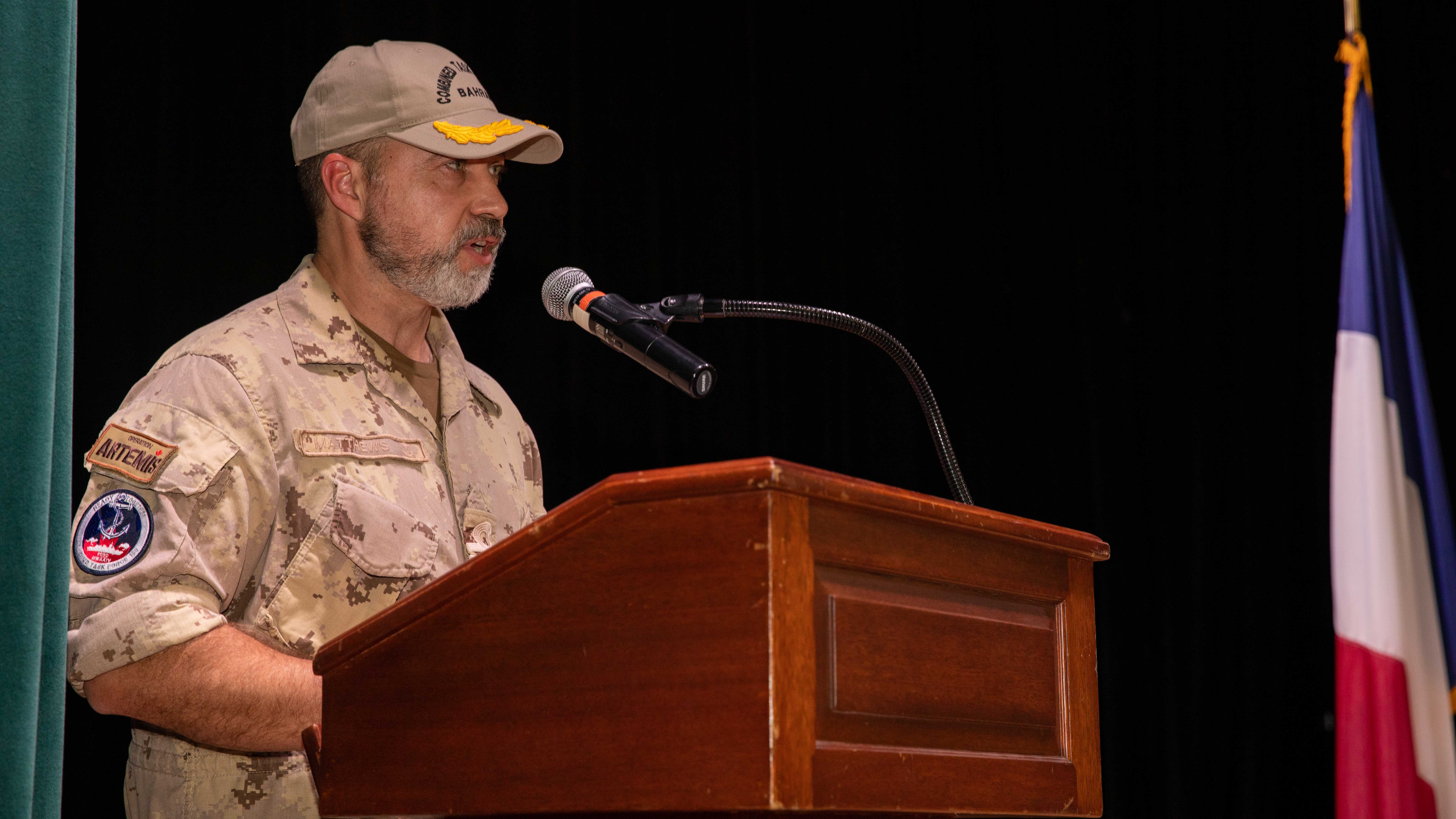 Canada Assumes Command of Combined Maritime Forces’ Combined Task Force ...