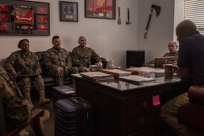 MCRD Parris Island Leaders Visit San Diego