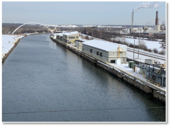 Chicago Sanitary and Ship Canal (CSSC) Dispersal Barriers > Great Lakes ...