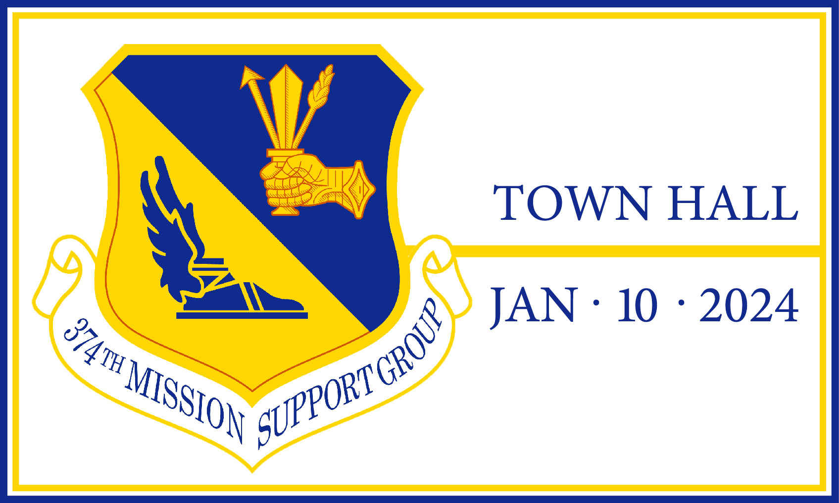 374th MSG leaders provide updates, answer questions at town hall ...