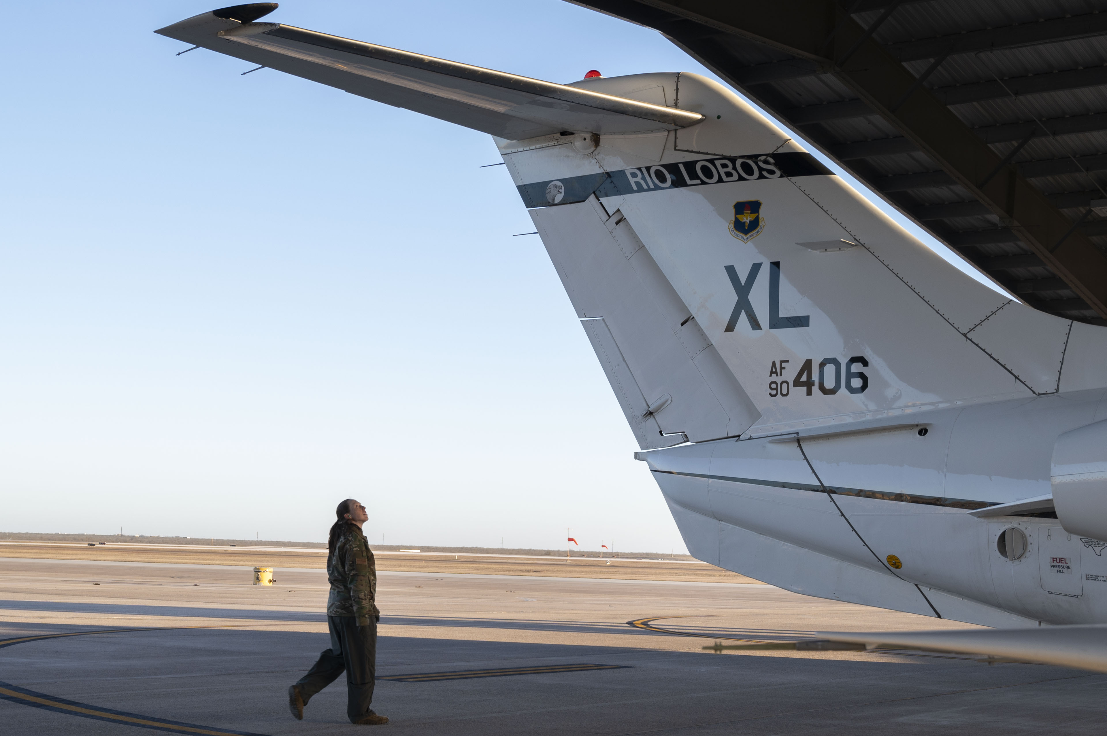 Baby on board! Laughlin instructor pilot makes history with ...