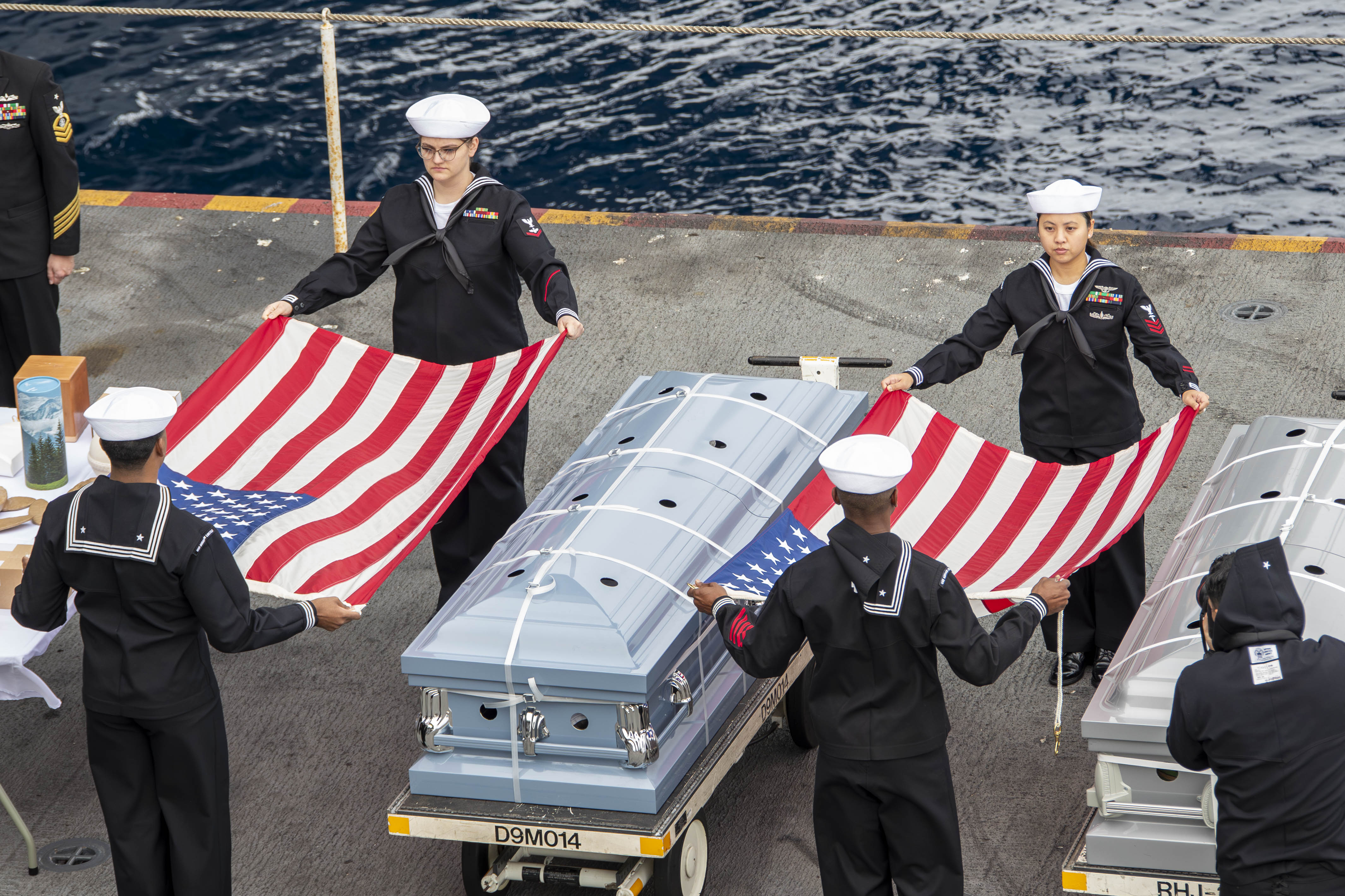 USS Abraham Lincoln (CVN 72) Burial-at-Sea