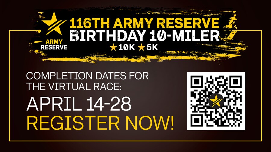 116th Army Reserve Birthday 10 Miler