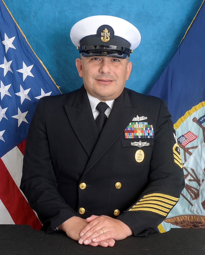 Command Senior Chief (SW/IW) Ramon Morin III