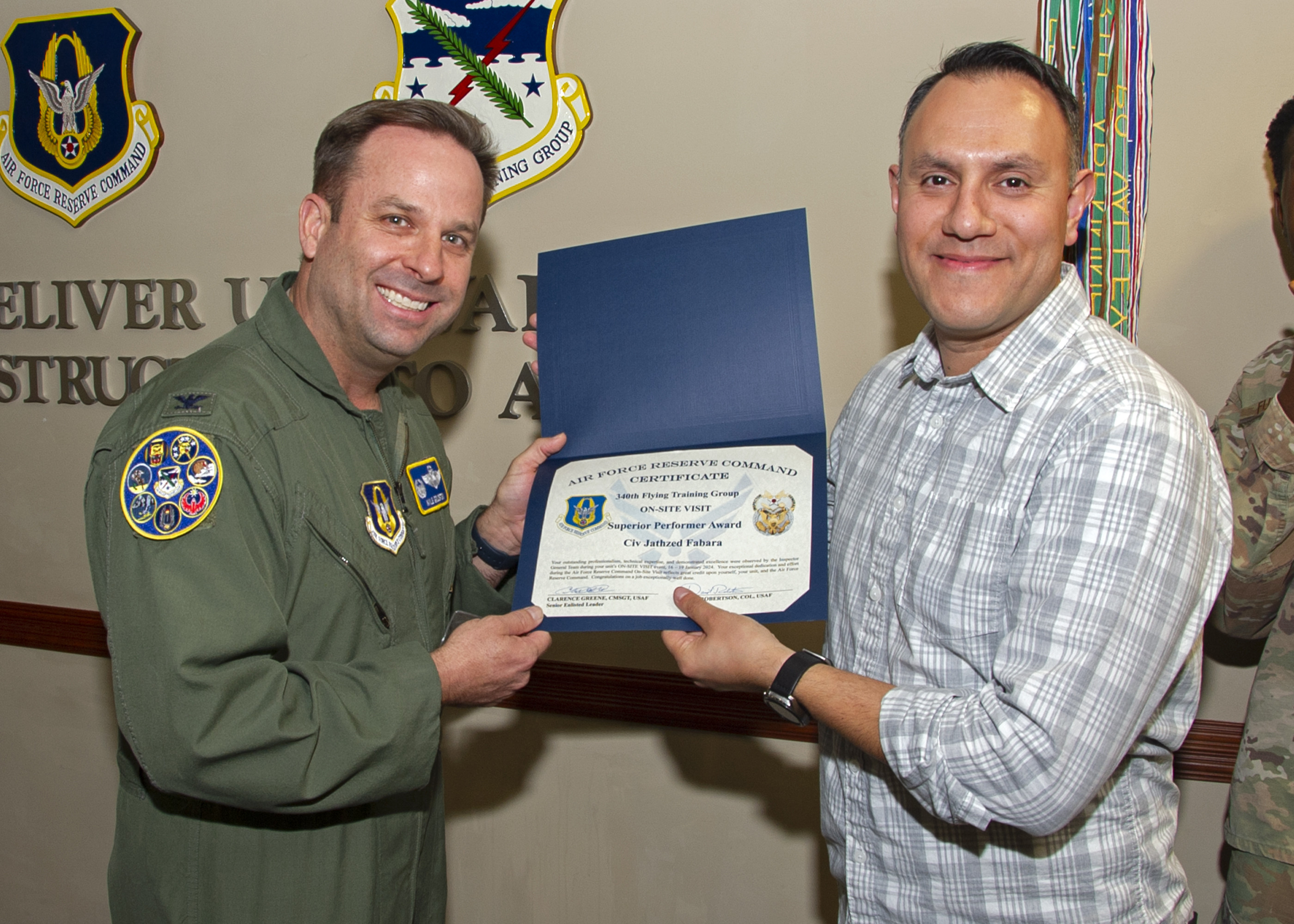 AFRC IG completes final on-site visit to 340th FTG > 340th Flying ...