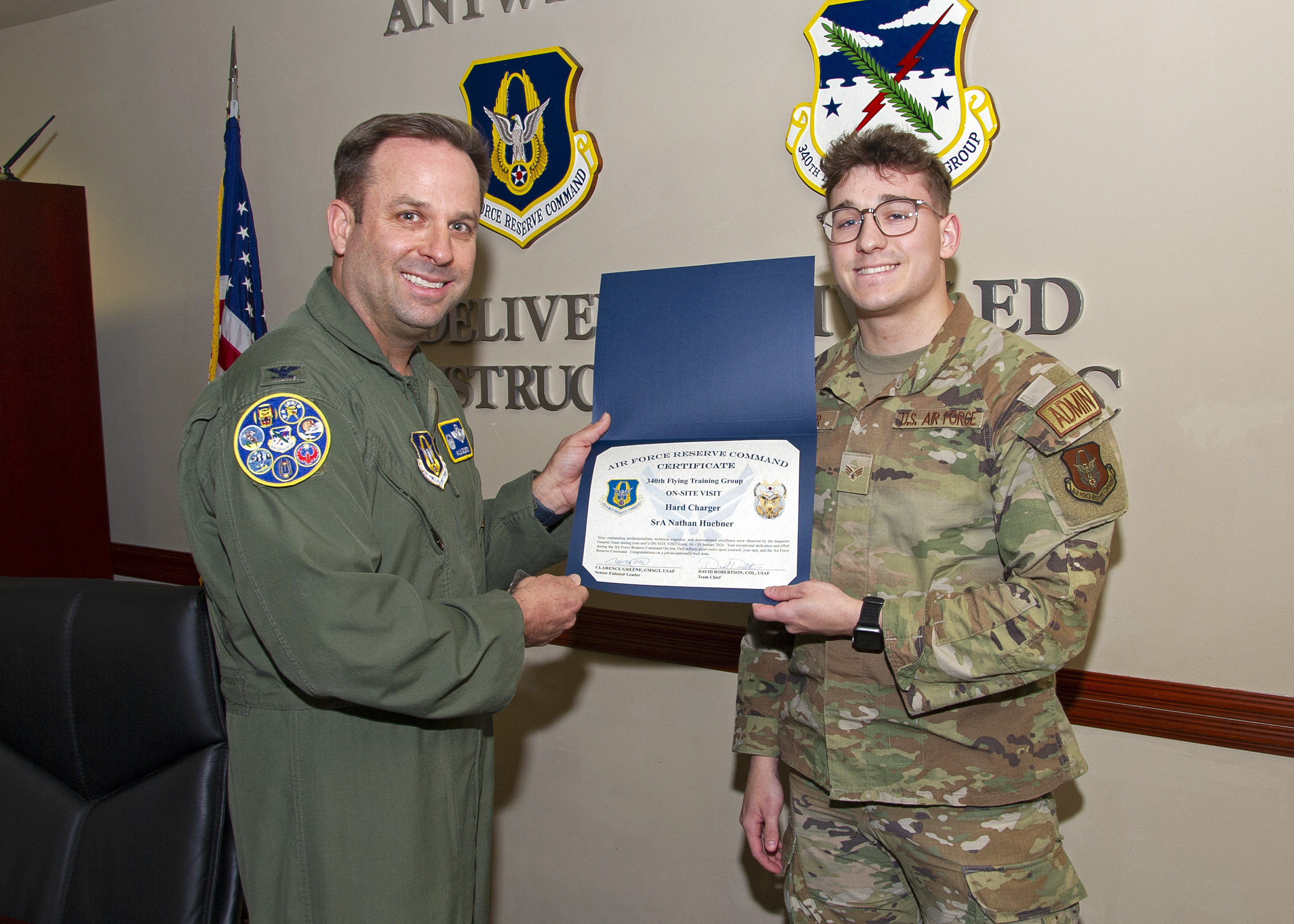 340th FTG completes final Unit Effectiveness Inspection Capstone