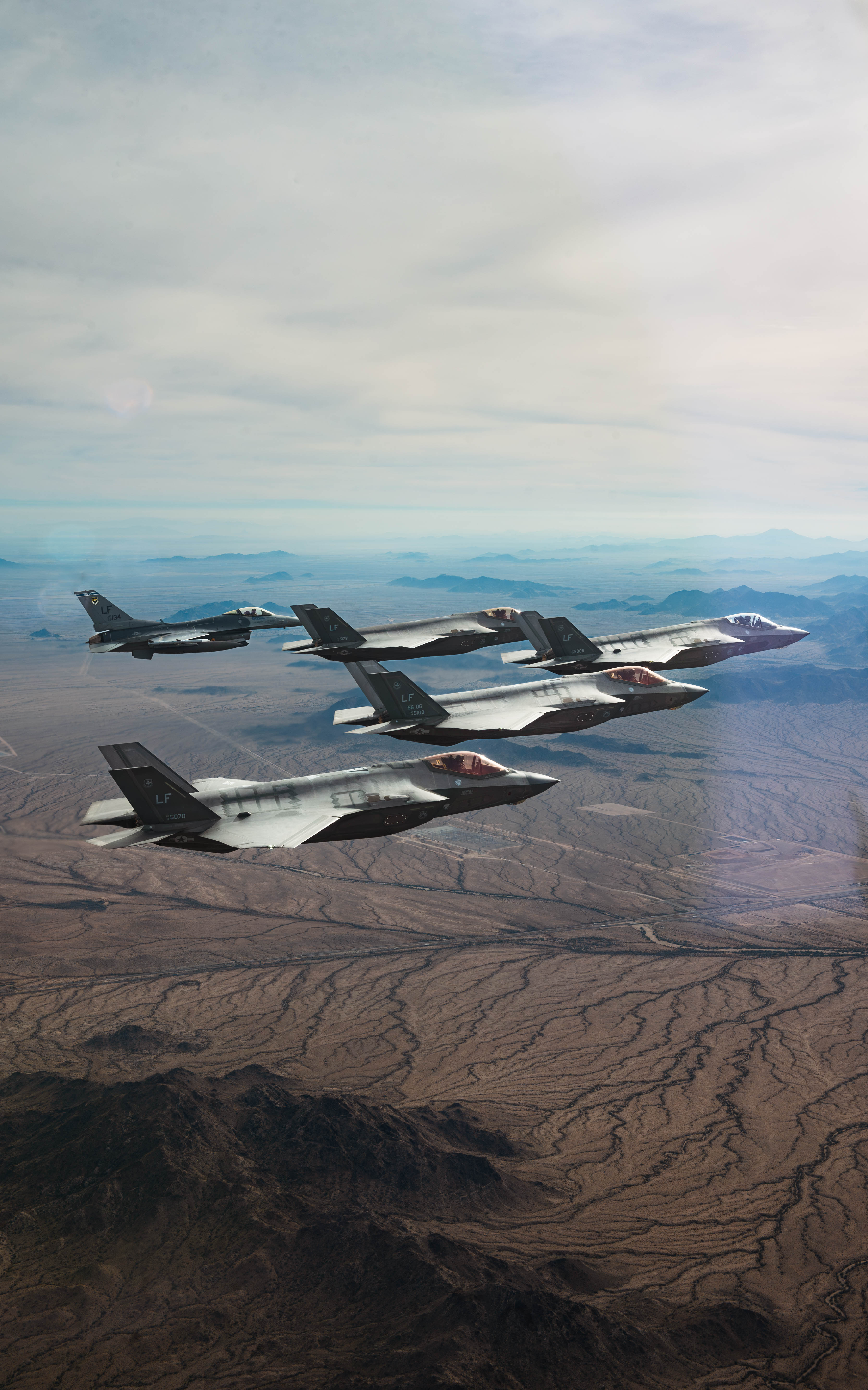 In the Wild Blue Yonder: Luke AFB jets in flight > Luke Air Force Base ...