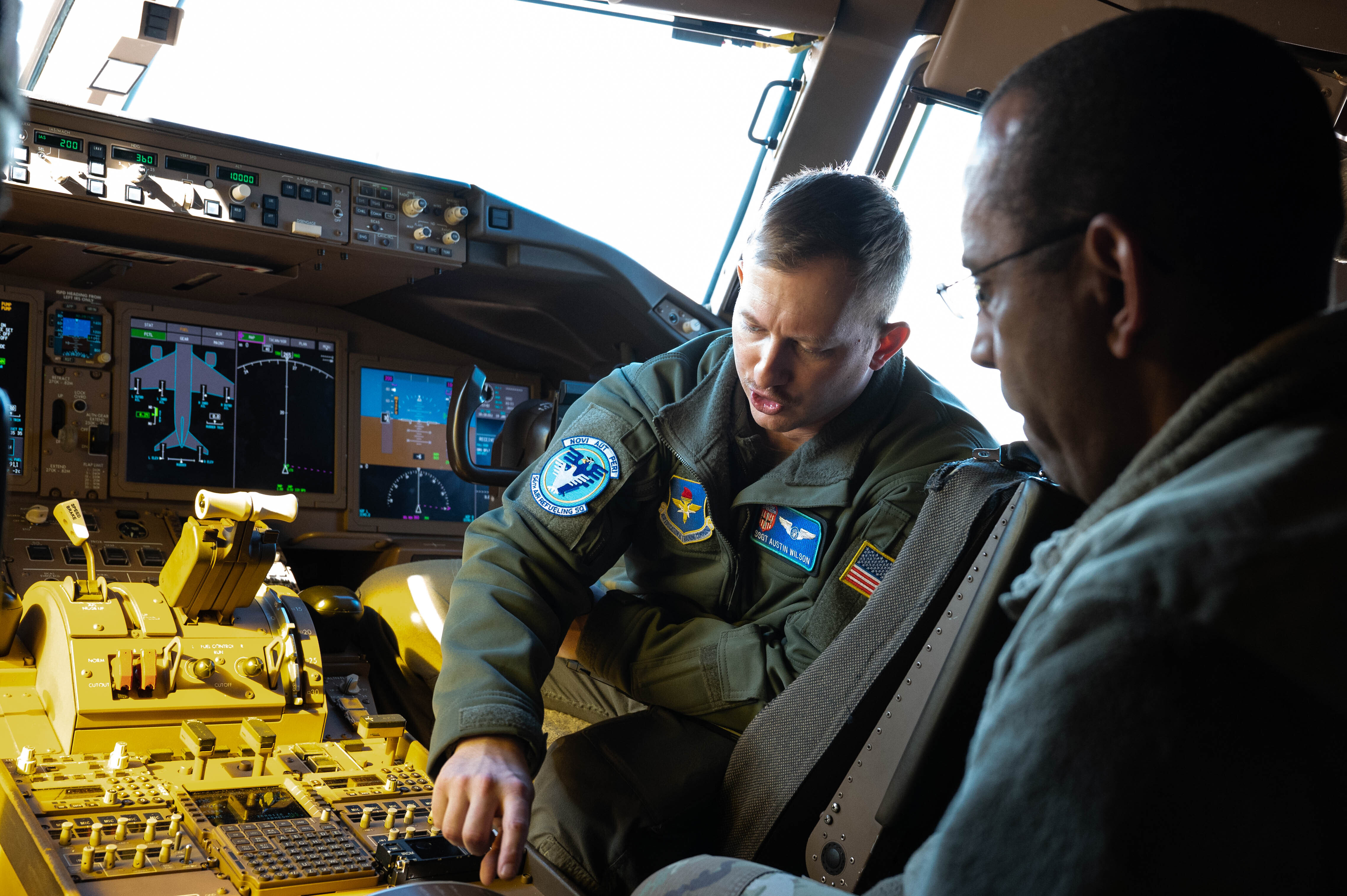 Great minds think together: 97 AMW welcomes Vance and Sheppard AFB ...