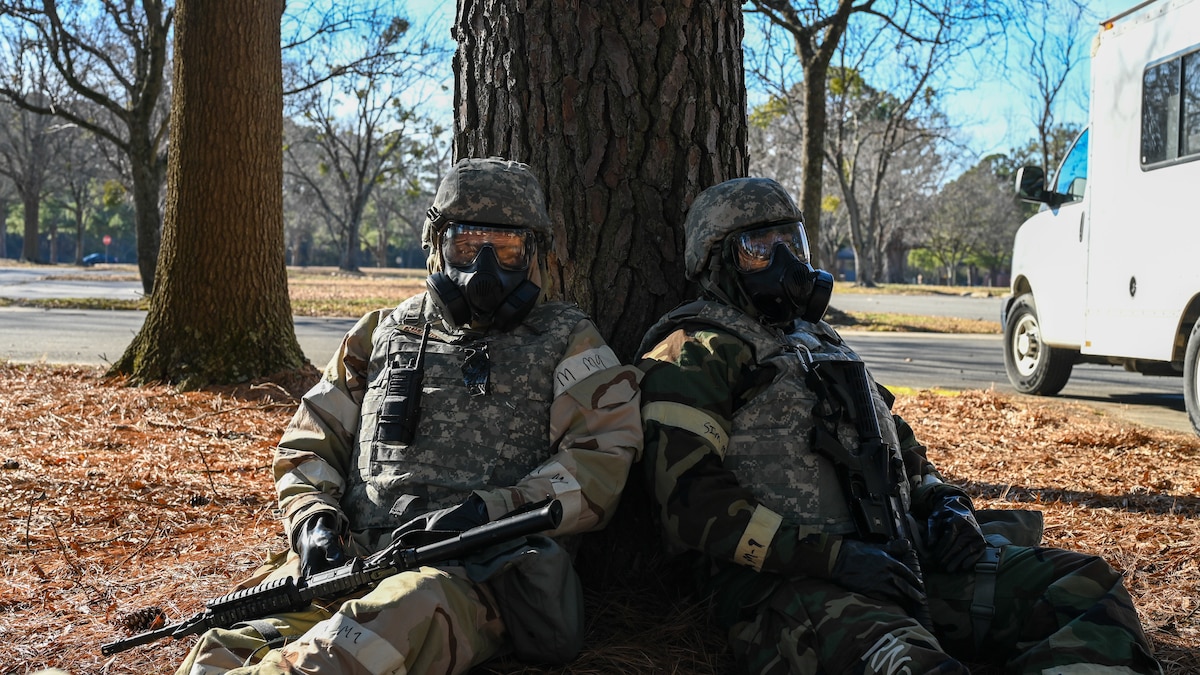 4th Civil Engineer Squadron conducts 2-day Bivouac Training > Seymour ...
