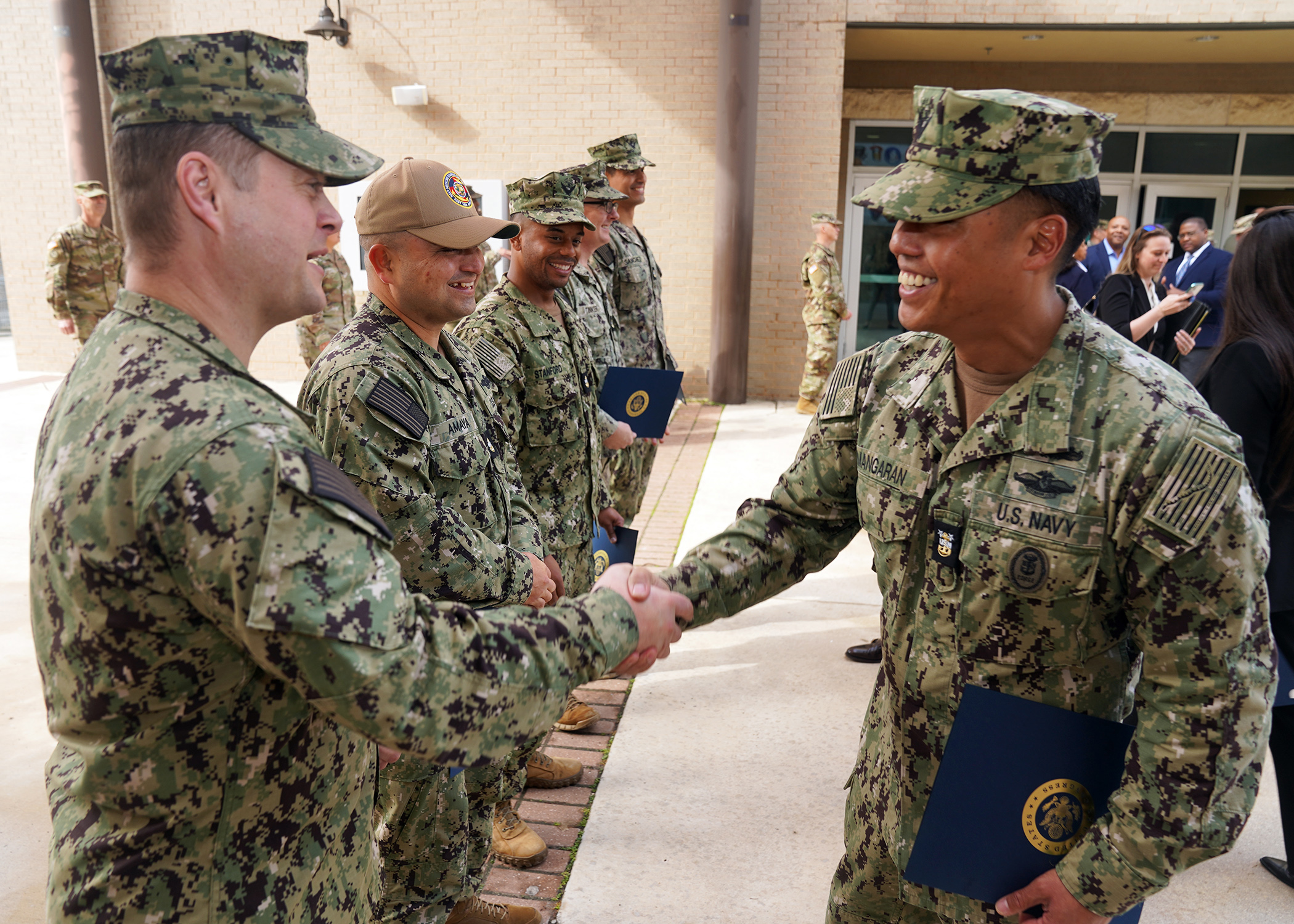 U.S. Congressman recognizes Navy Chiefs for taking care of one of their own > Joint Base San ...