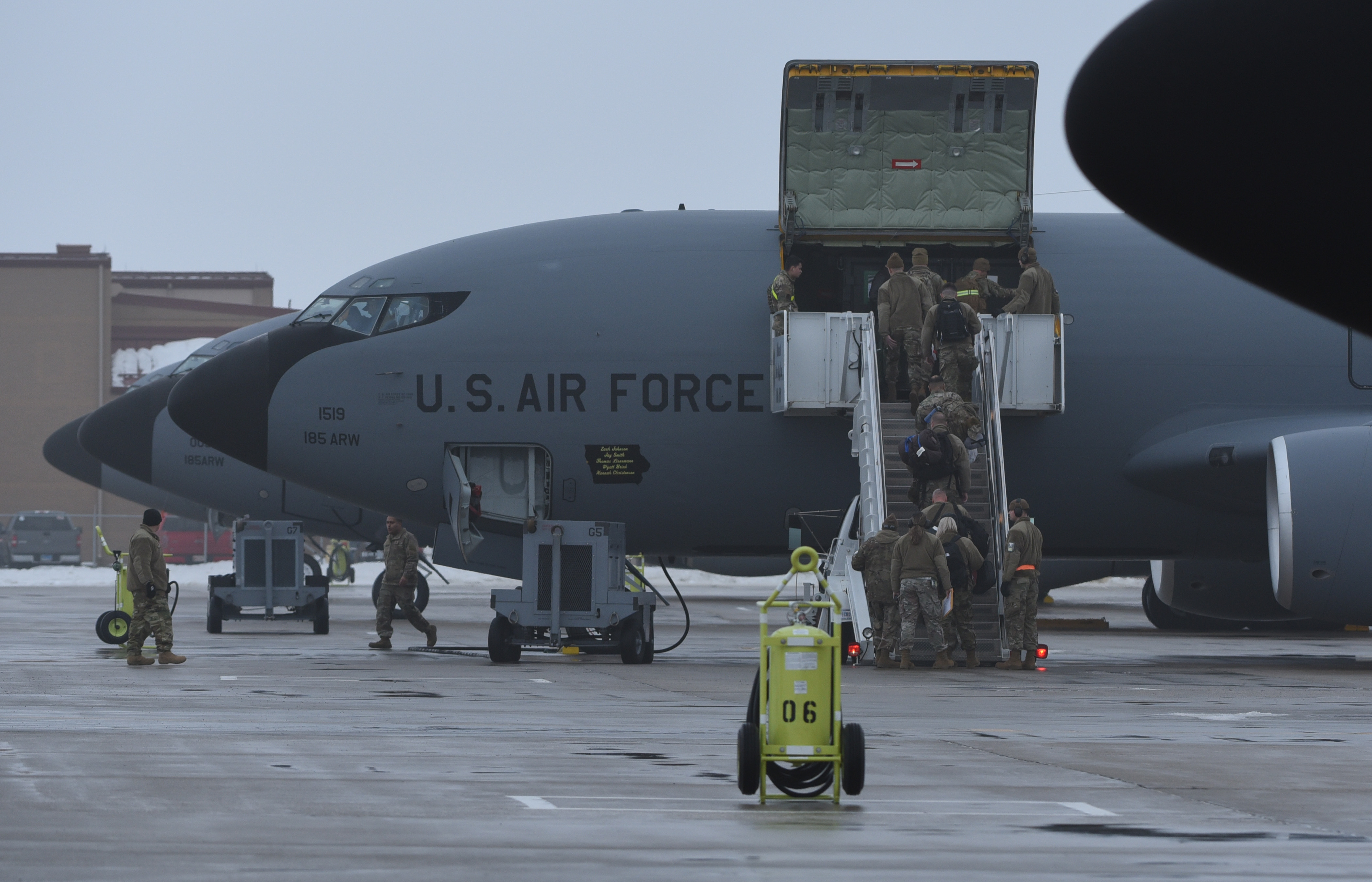 Iowa Air Guard’s 185th Air Refueling Wing departs for Guam > Air ...