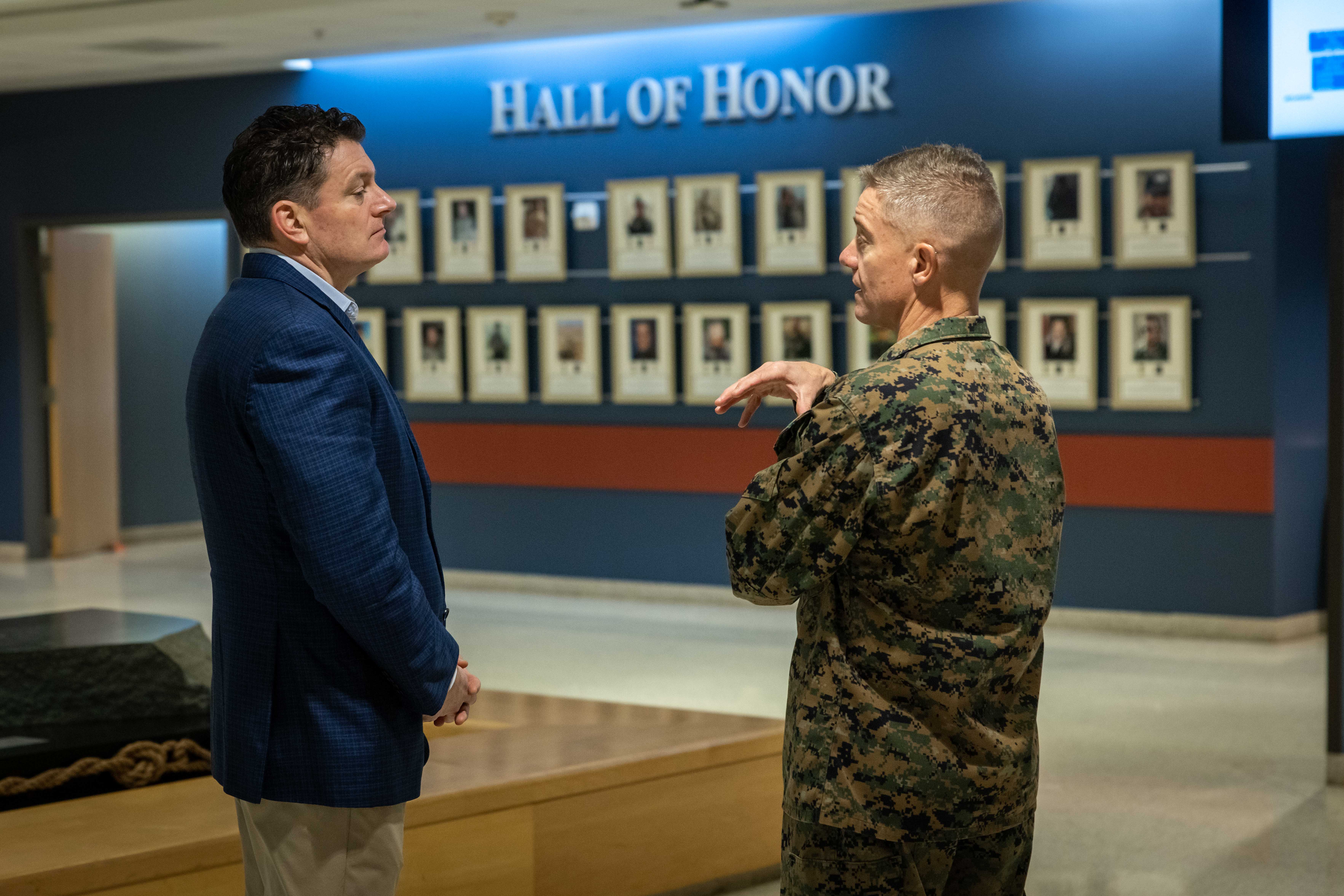 ASD-SOLIC Christopher Maier visits MARSOC