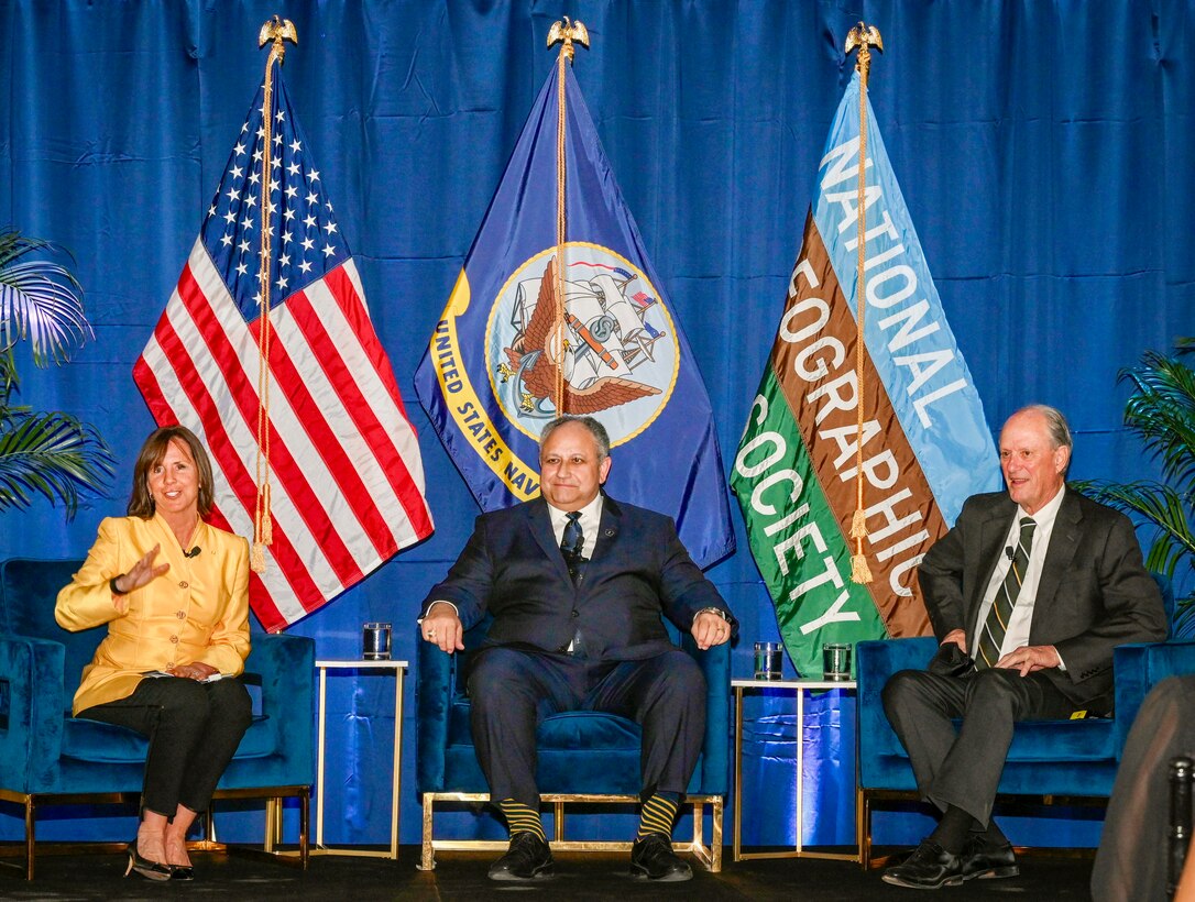 SECNAV Celebrates the Naming of USNS Robert Ballard (T-AGS 67)