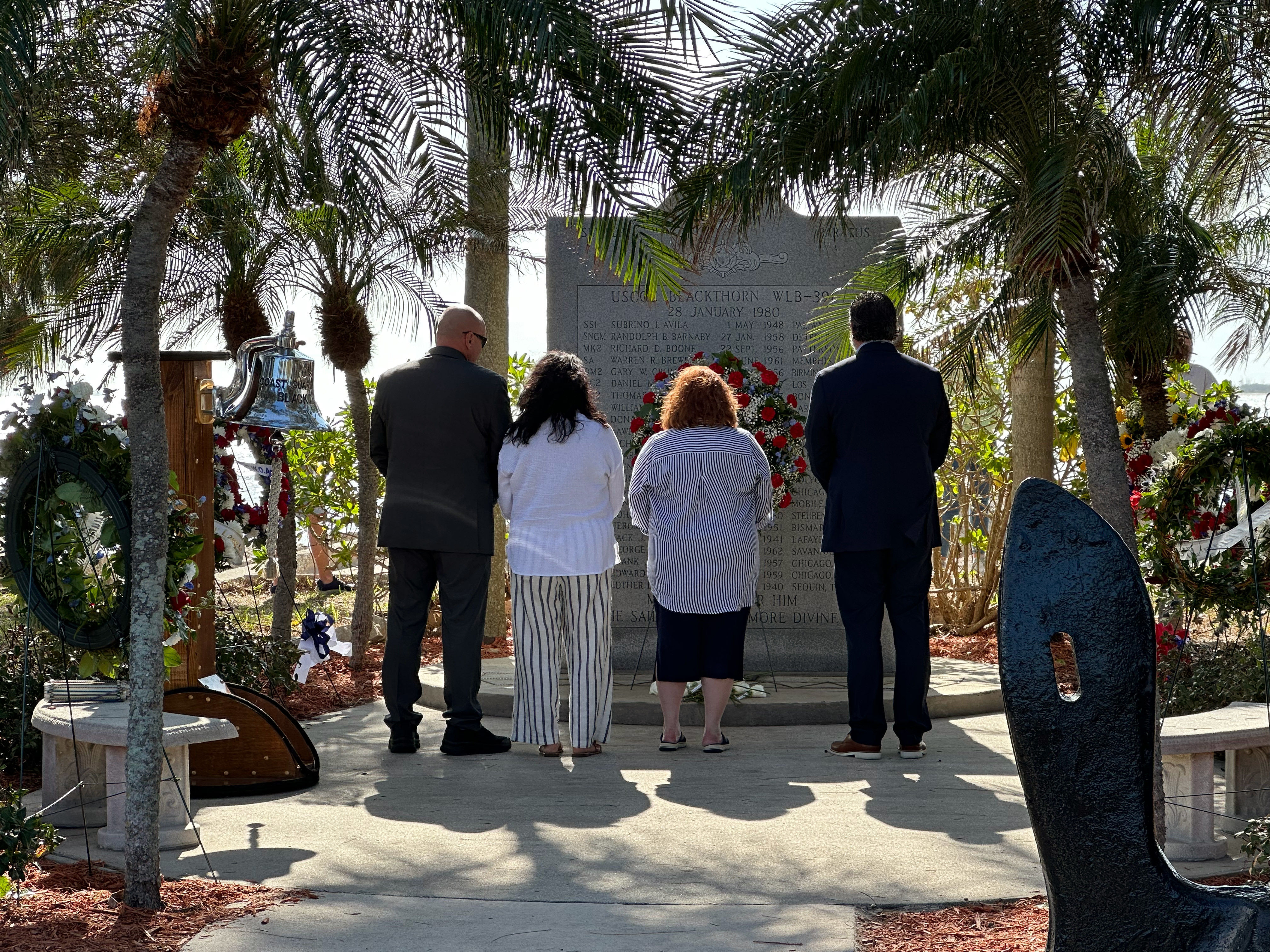 Coast Guard holds memorial to honor fallen crew members of Coast Guard ...