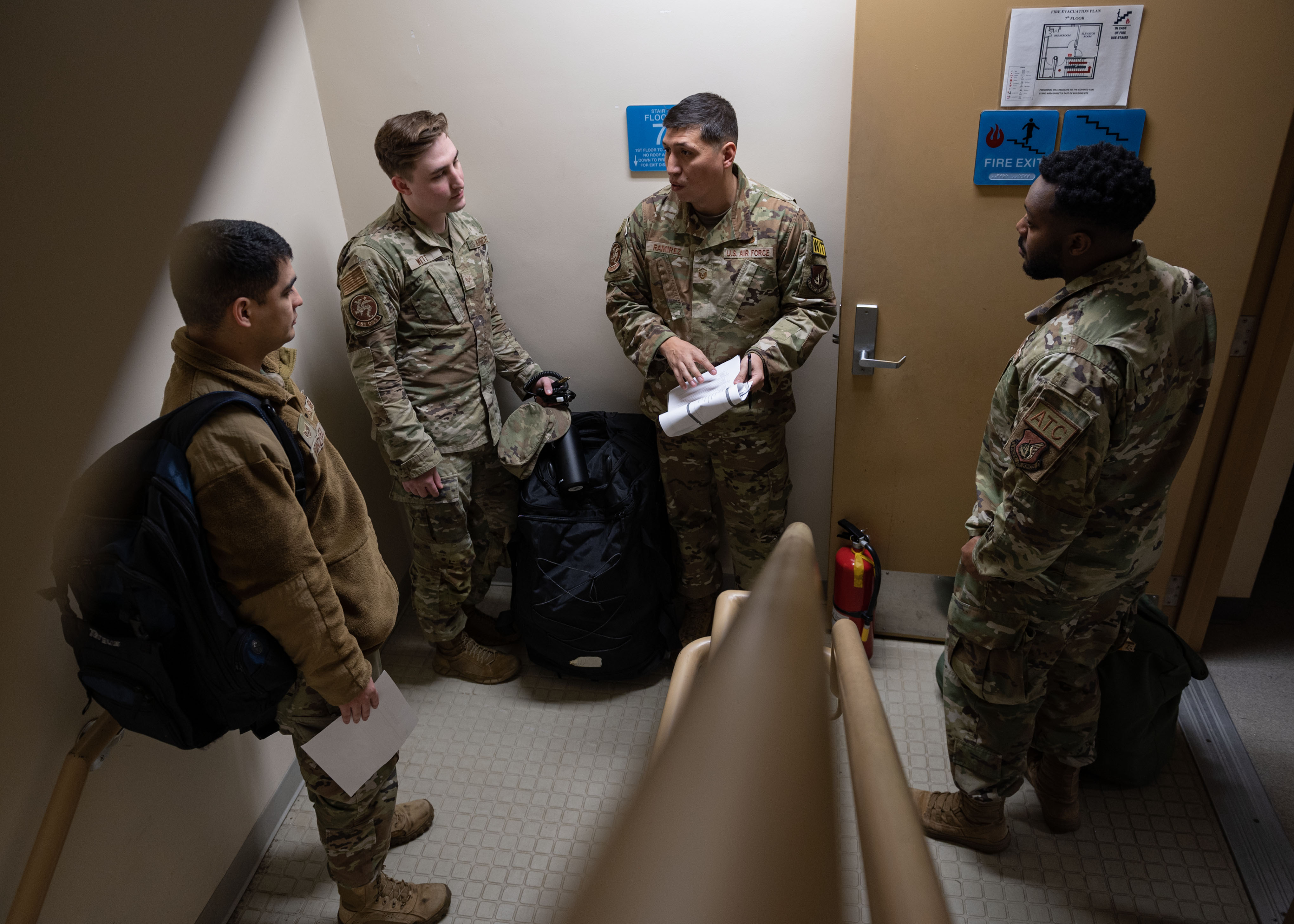 Bugging in BM24-1; Airmen train relocating facilities > 505th Command ...