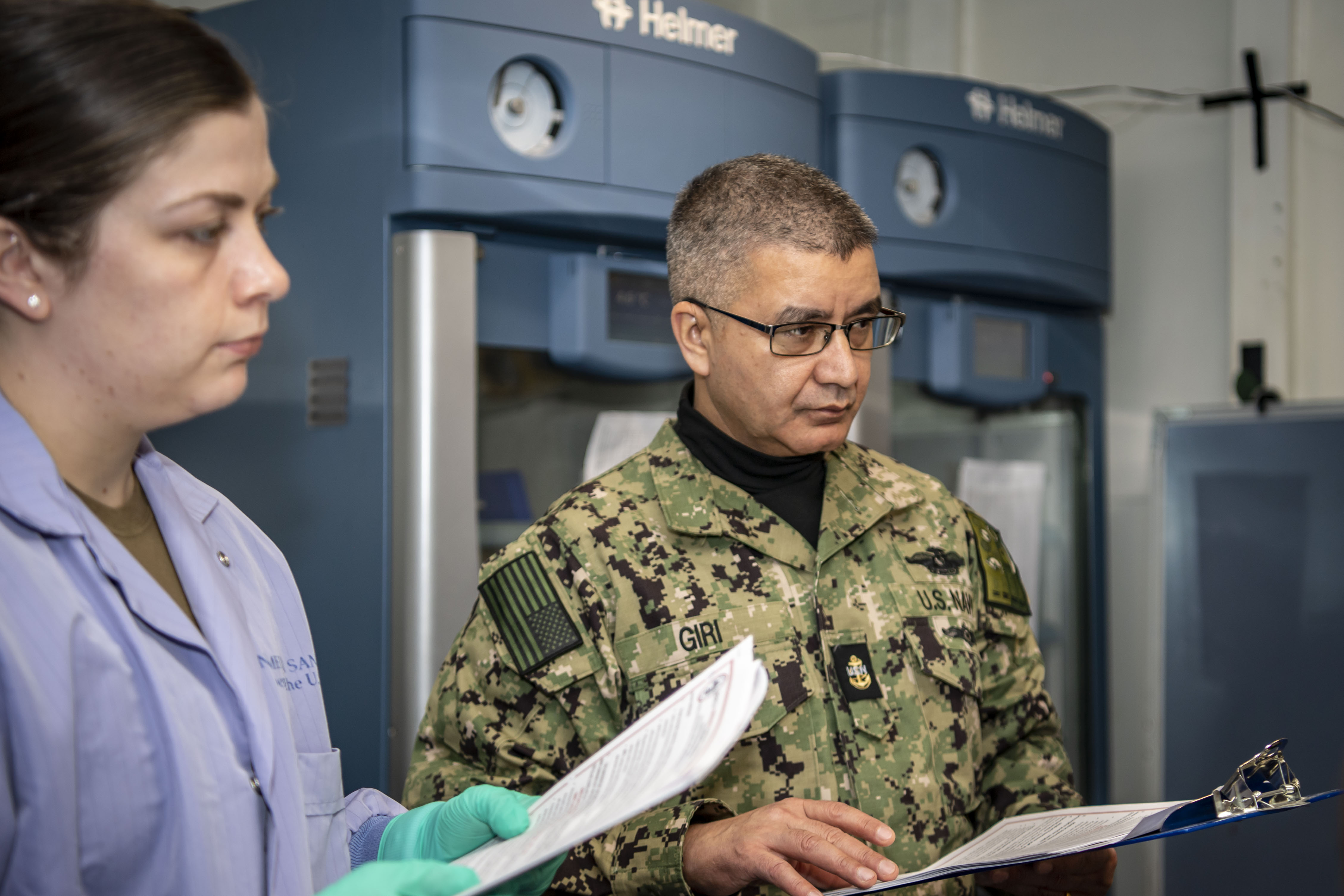 NMRC Personnel Provide Biological Warfare Diagnostic Training Aboard ...
