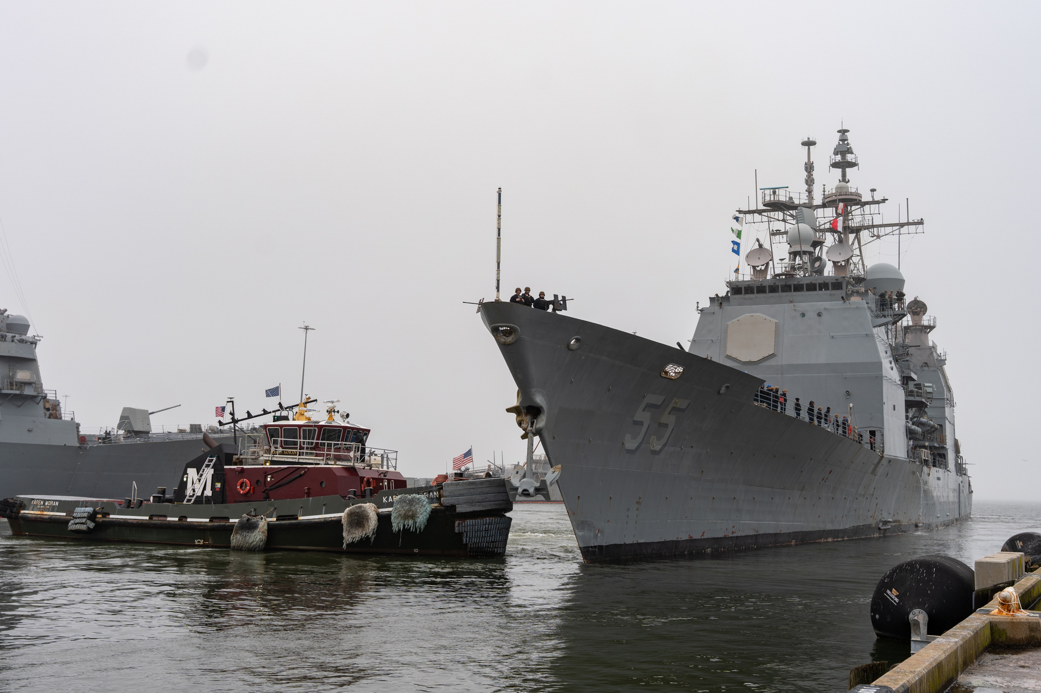 USS Leyte Gulf Deploys from Norfolk to U.S. 4th Fleet > Commander, U.S ...