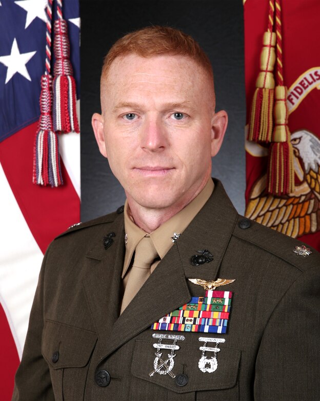 Lieutenant Colonel Michael L. Jones > 1st Marine Aircraft Wing > Biography