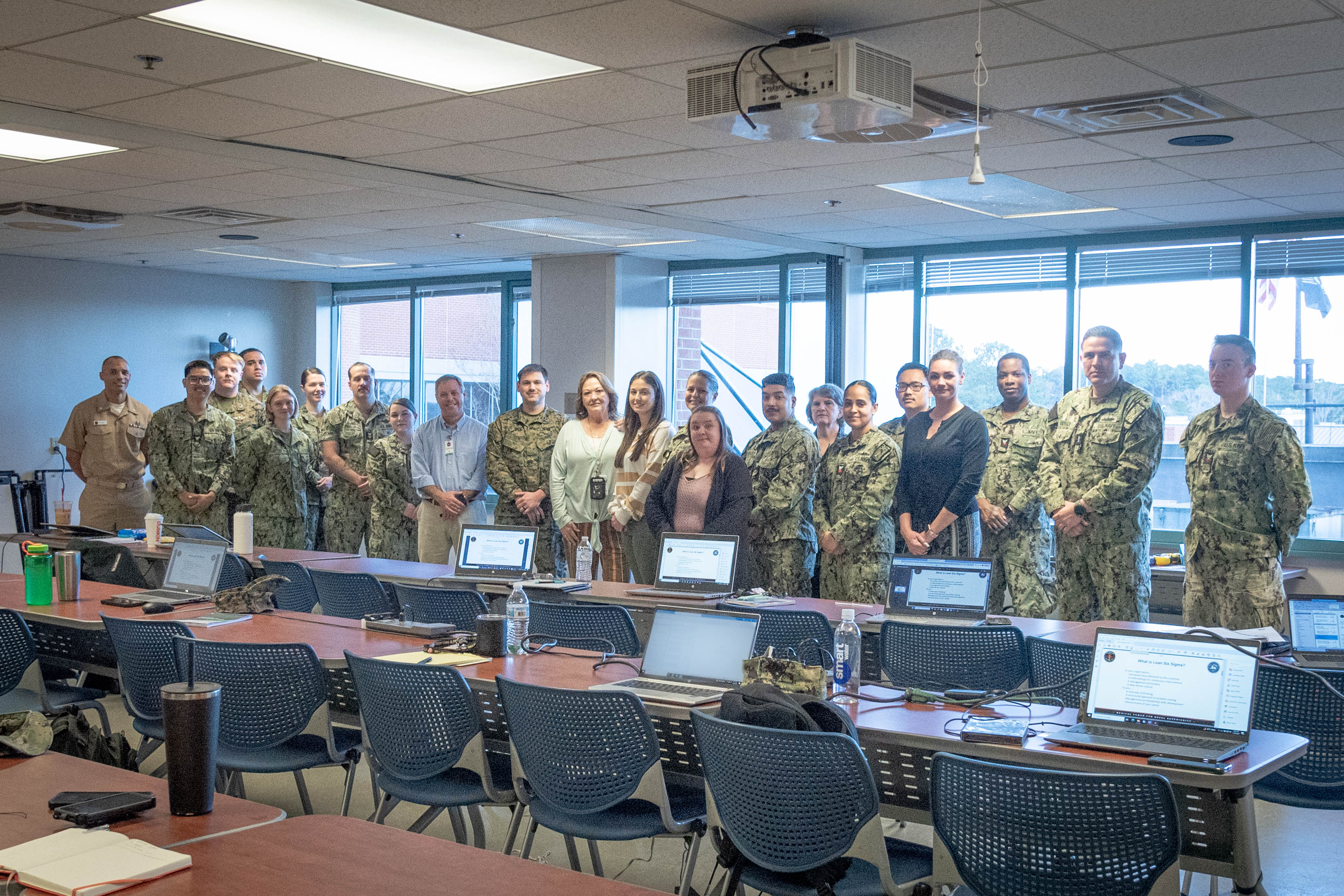 Cherry Point Clinic Staff Train for Lean Six Sigma Green Belt > Naval ...