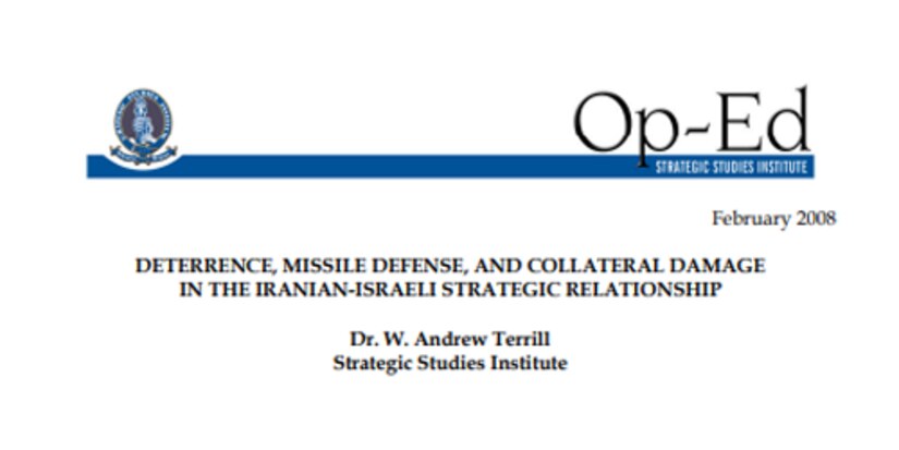 Deterrence, Missile Defense, and Collateral Damage in the Iranian ...