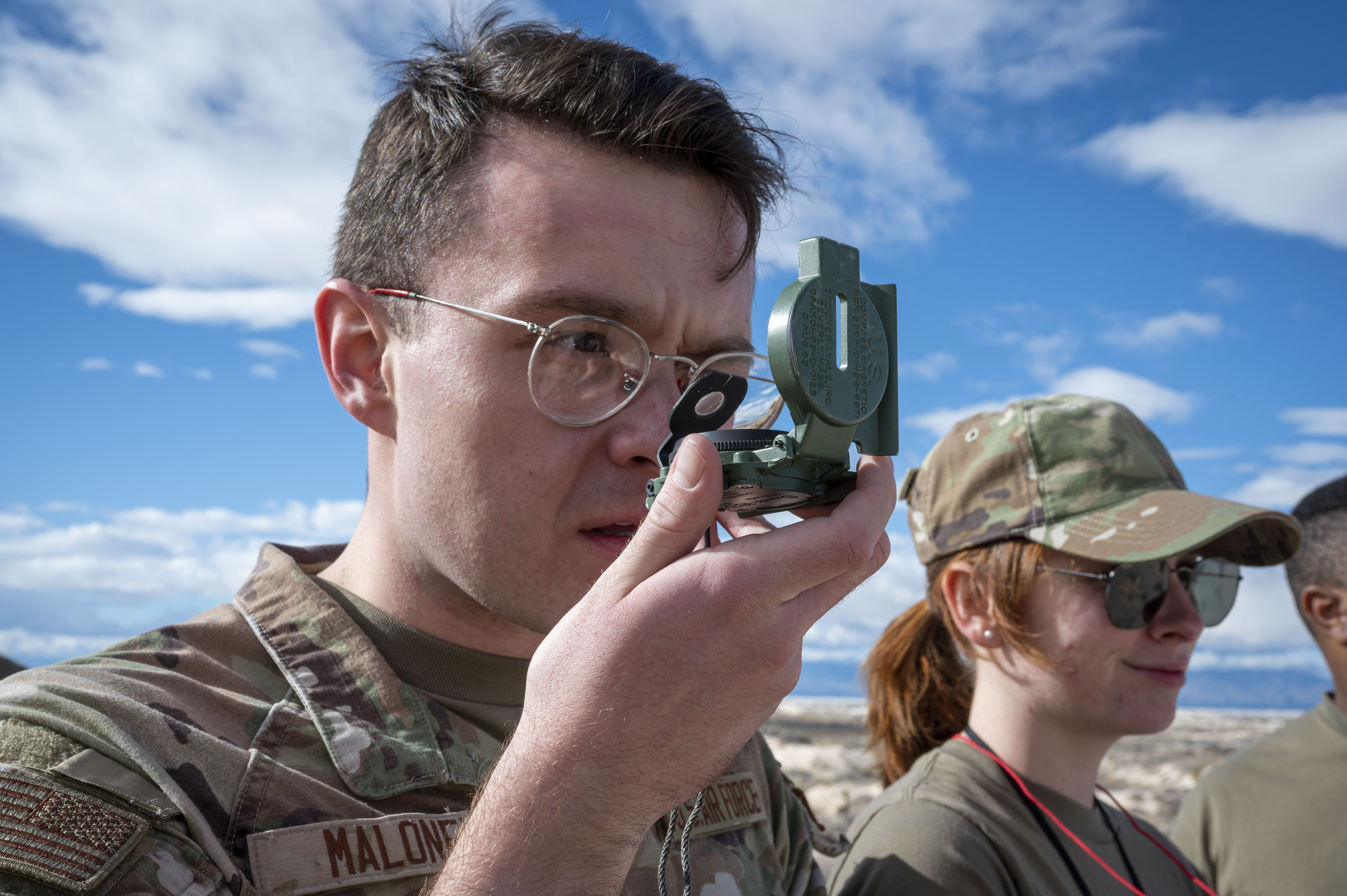 Weather flight conducts first-time field exercise in sand dunes to ...