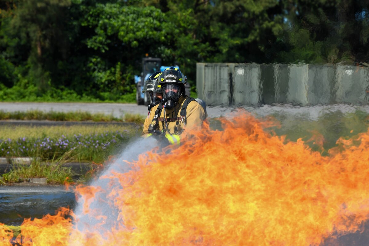 Kadena firefighters train on search and rescue operations > Kadena Air ...