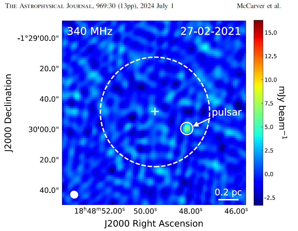 NRL Intern Discovers a New Pulsar Buried in a Mountain of Data > U.S ...