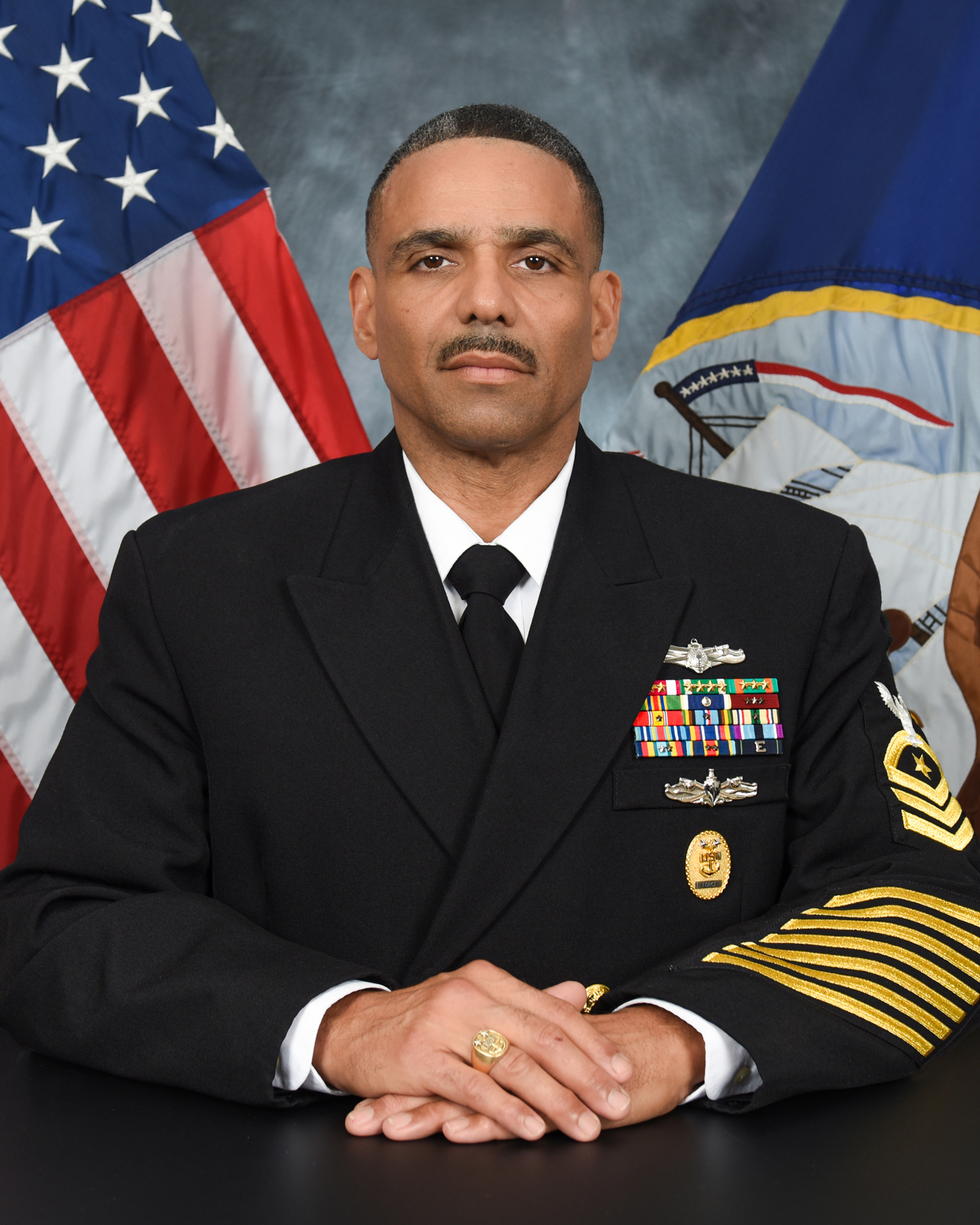 FORCE MASTER CHIEF Augustine C. Cooper, (IW/SW/AW/FMF), NAVAL ...