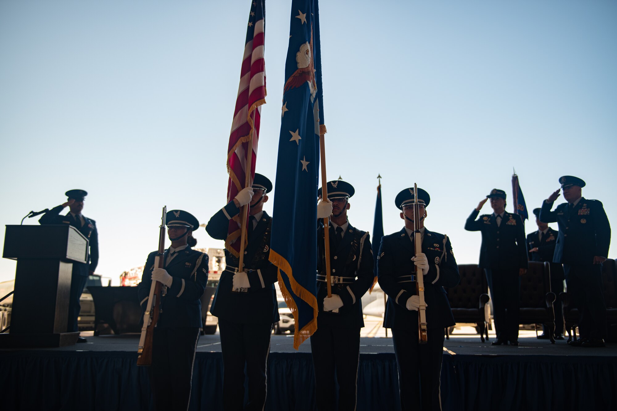 60th MSG Change of Command > Travis Air Force Base > Display