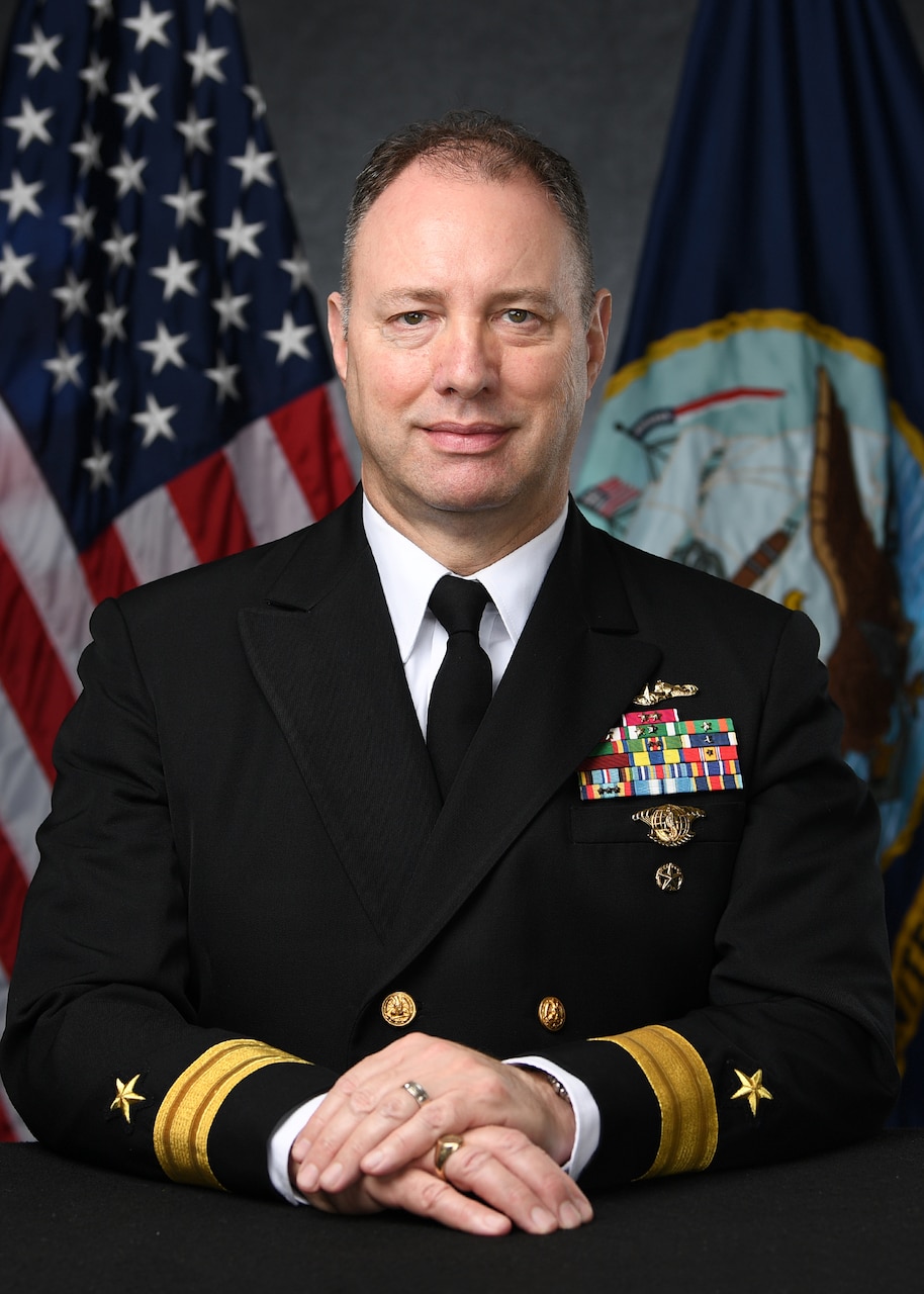 Rear Admiral Douglas J. Adams > United States Navy > BioDisplay