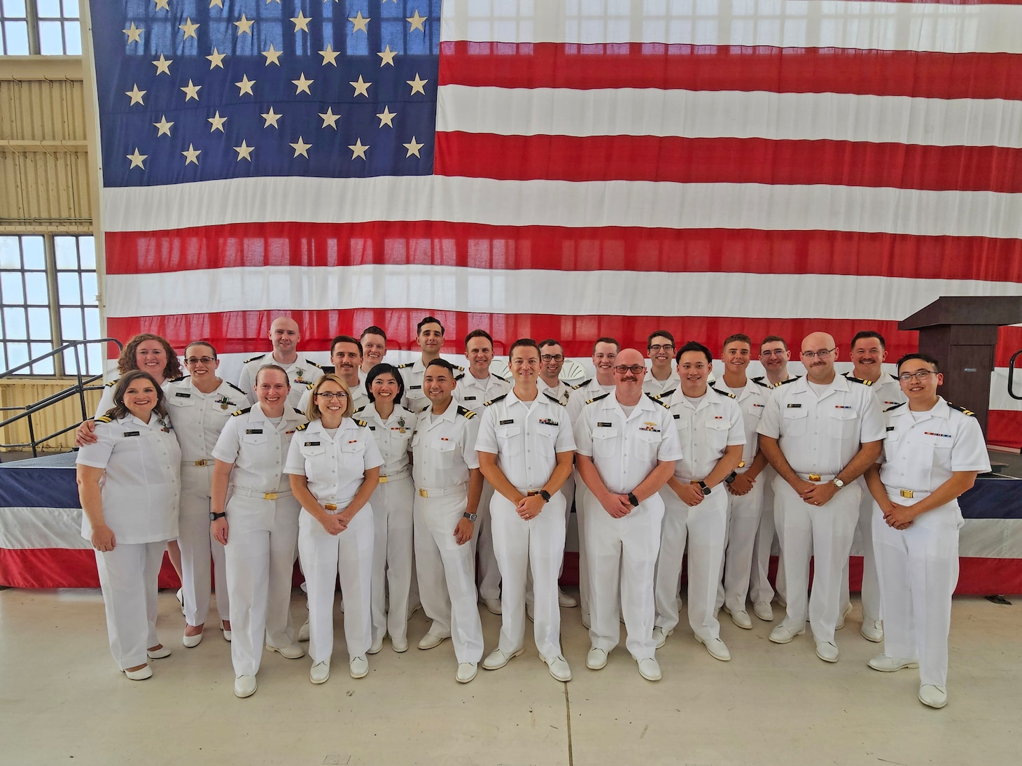 Naval Hospital Jacksonville graduates family medicine physicians > Navy ...