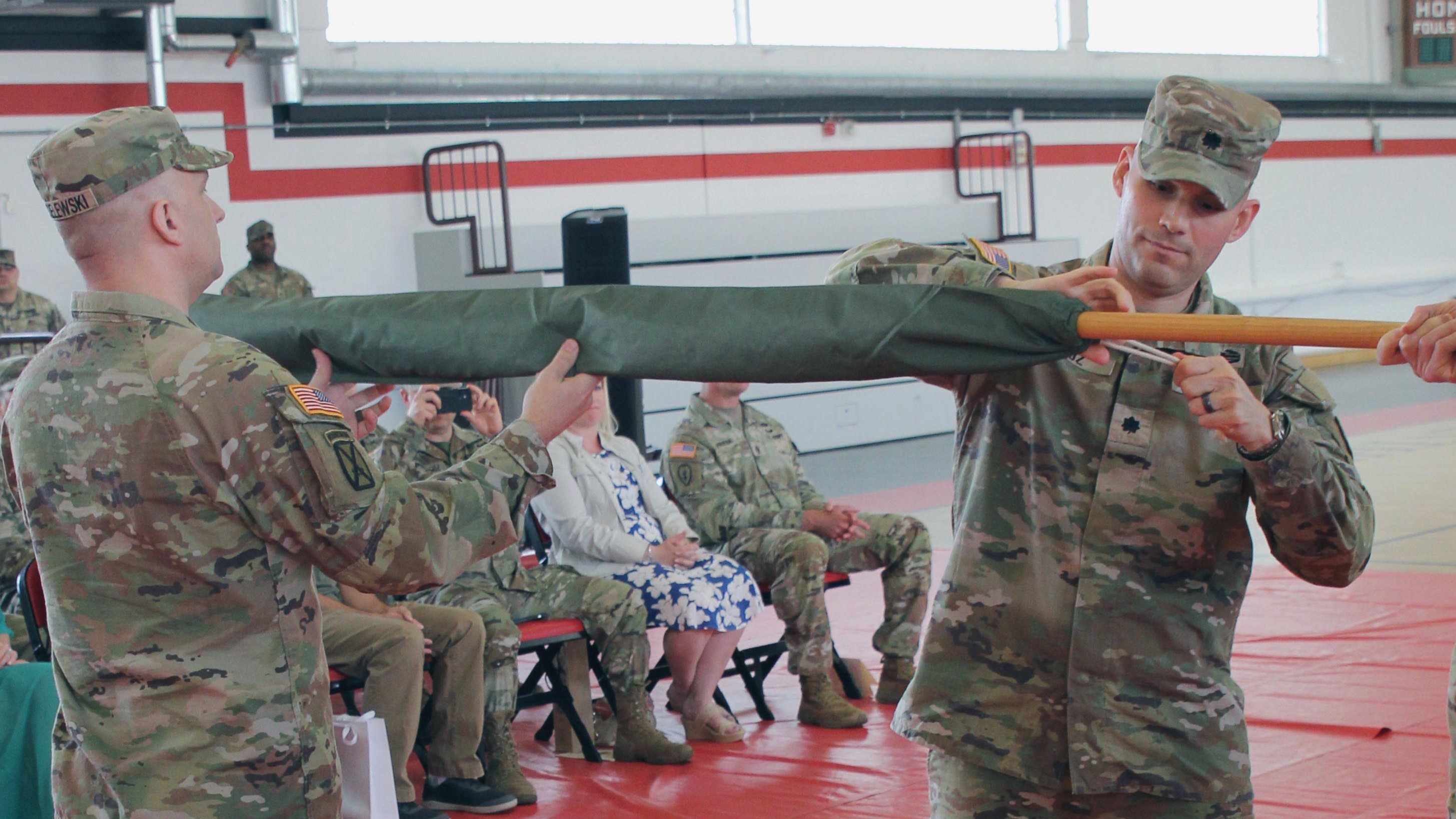 Army Military Police Battalions Case Colors in Europe and Texas as Part ...