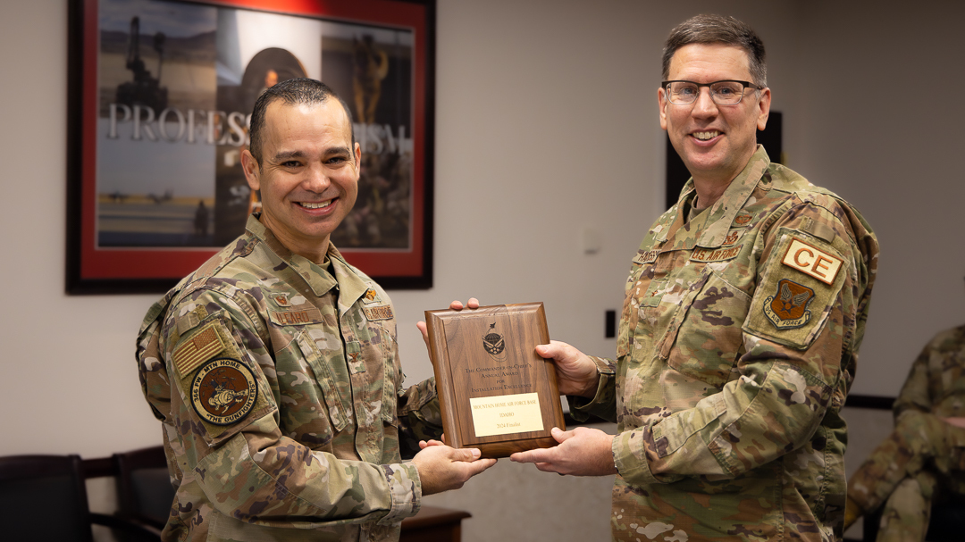 Mountain Home AFB Named Air Force's 2024 CINC IEA Winner > Mountain Home Air Force Base ...