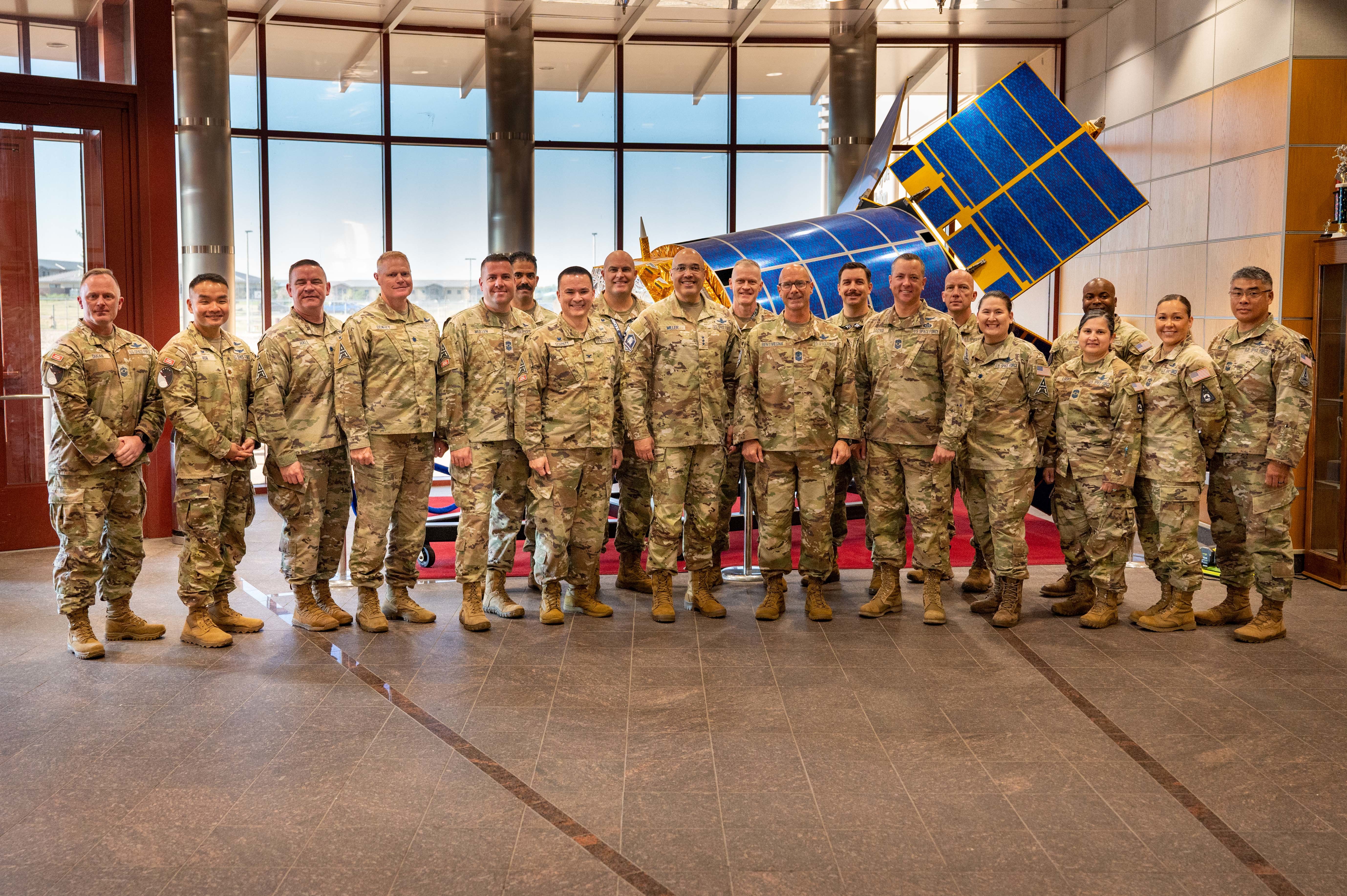 SpOC commander, CMSSF visit Space Delta 4 > United States Space Force ...