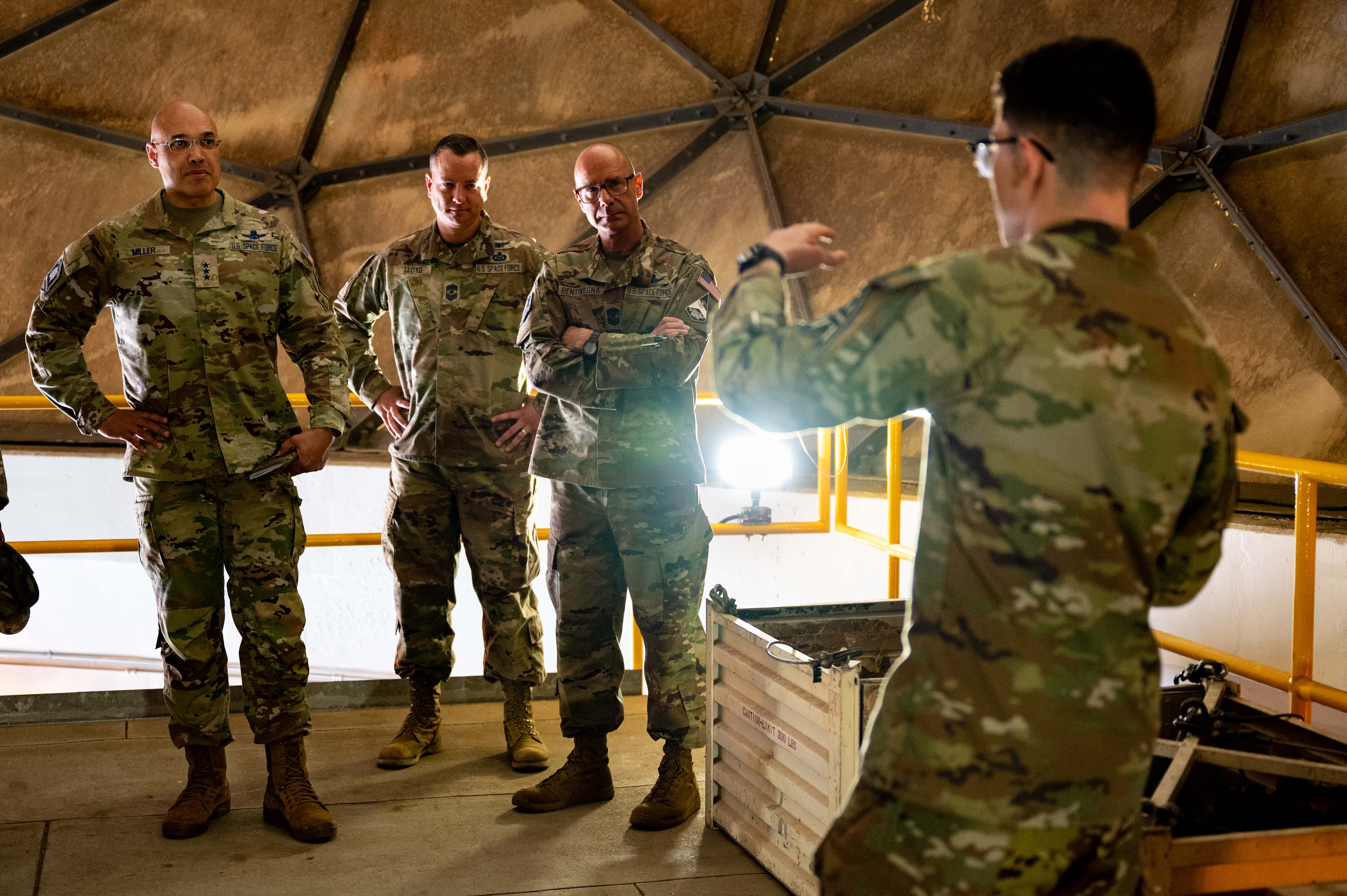 Spoc Commander Cmssf Visit Space Delta 4 United States Space Force Article Display