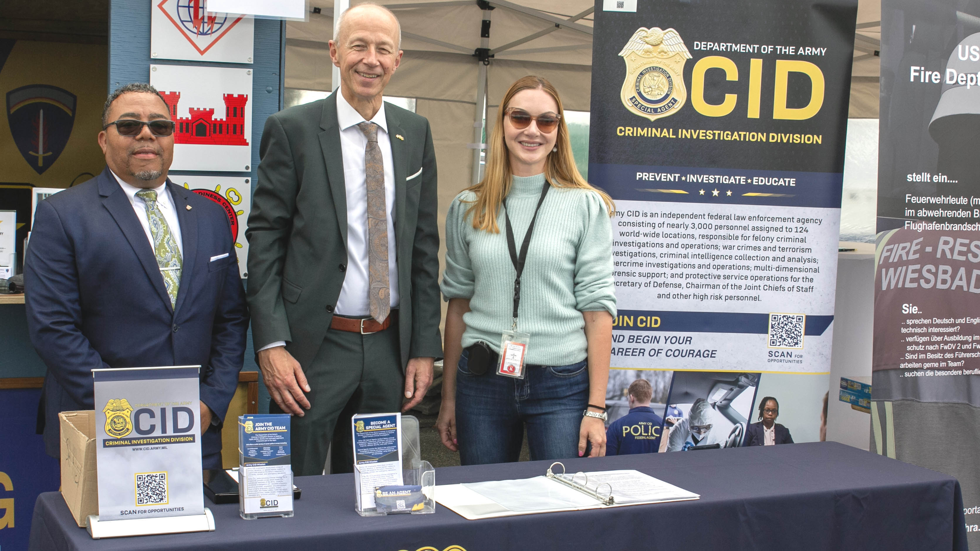 Army CID on the Scene for Wiesbaden Celebration of 75th Anniversary of ...